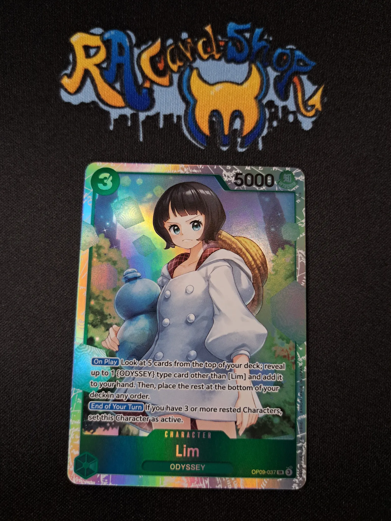 Lim Super Rare OP09-037 Emperors in the New World One Piece Card Game ...