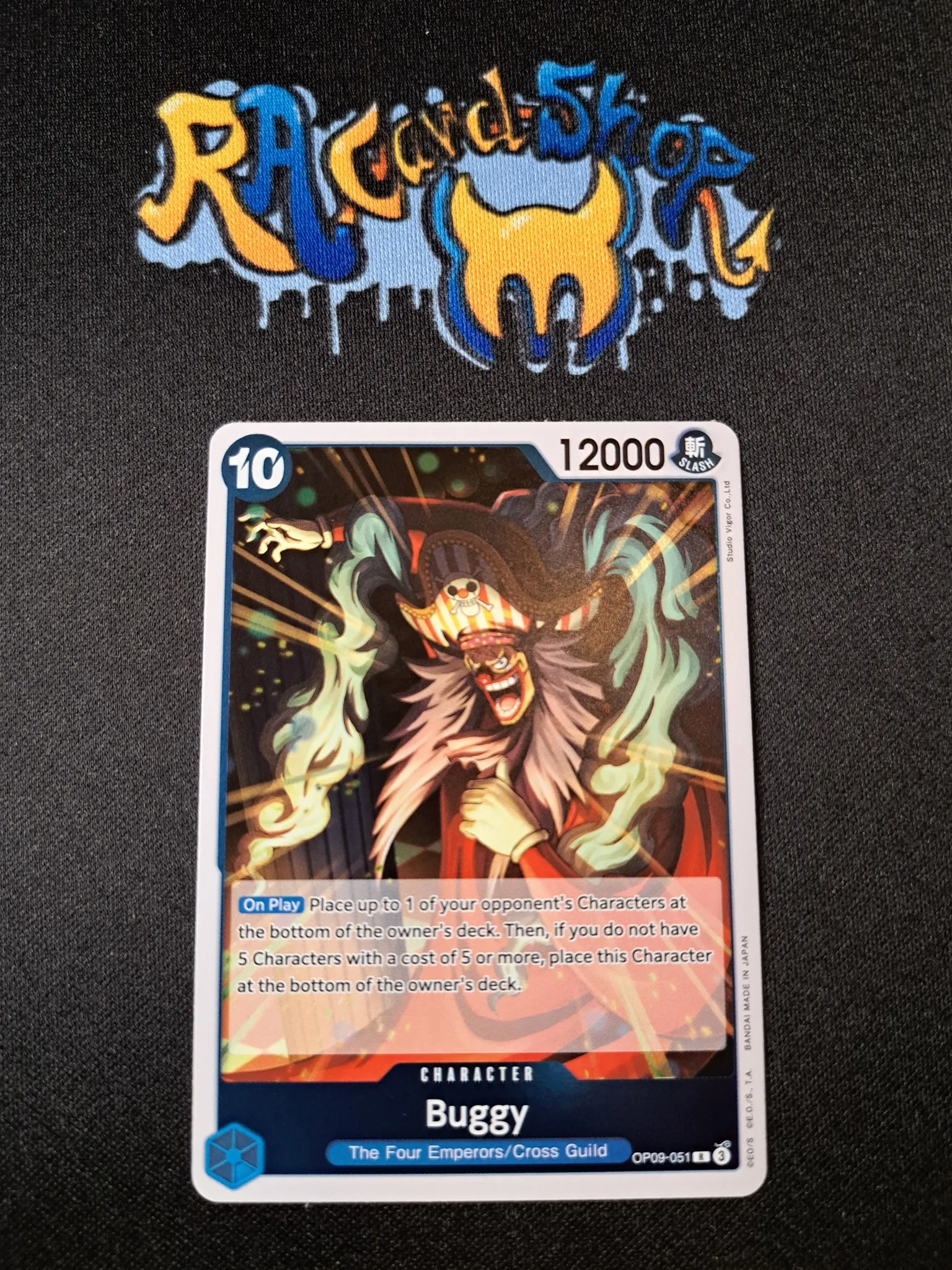 Buggy Rare OP09-051 Emperors in the New World One Piece Card Game - RA ...