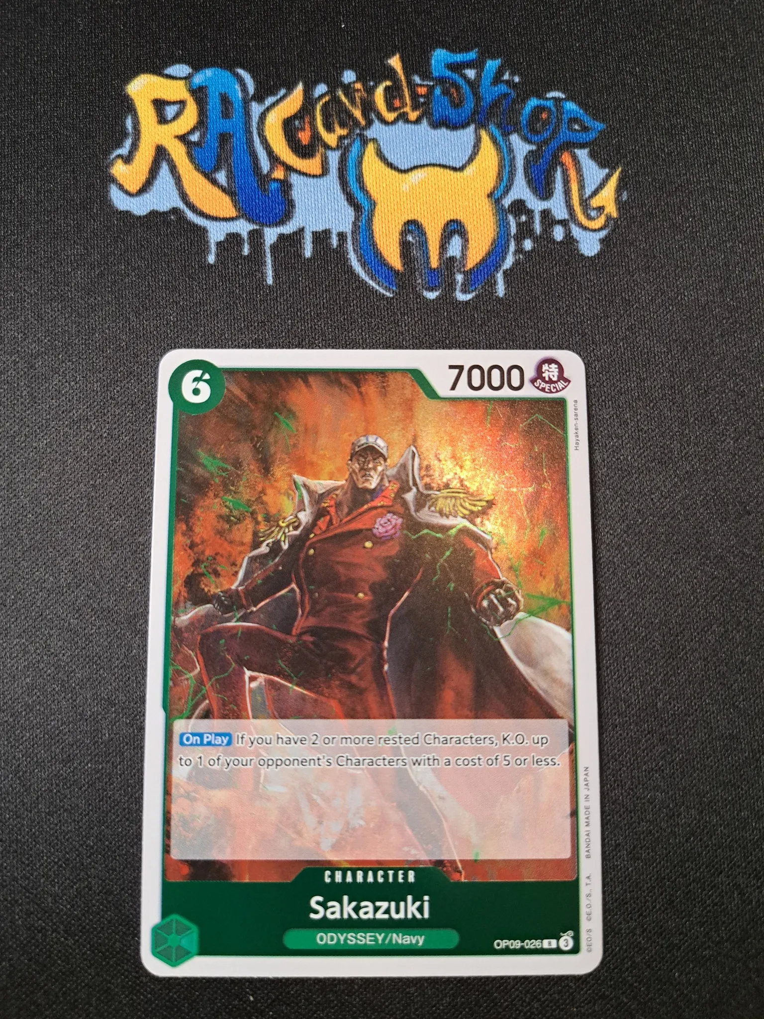 Sakazuki Rare OP09-026 Emperors in the New World One Piece Card Game ...