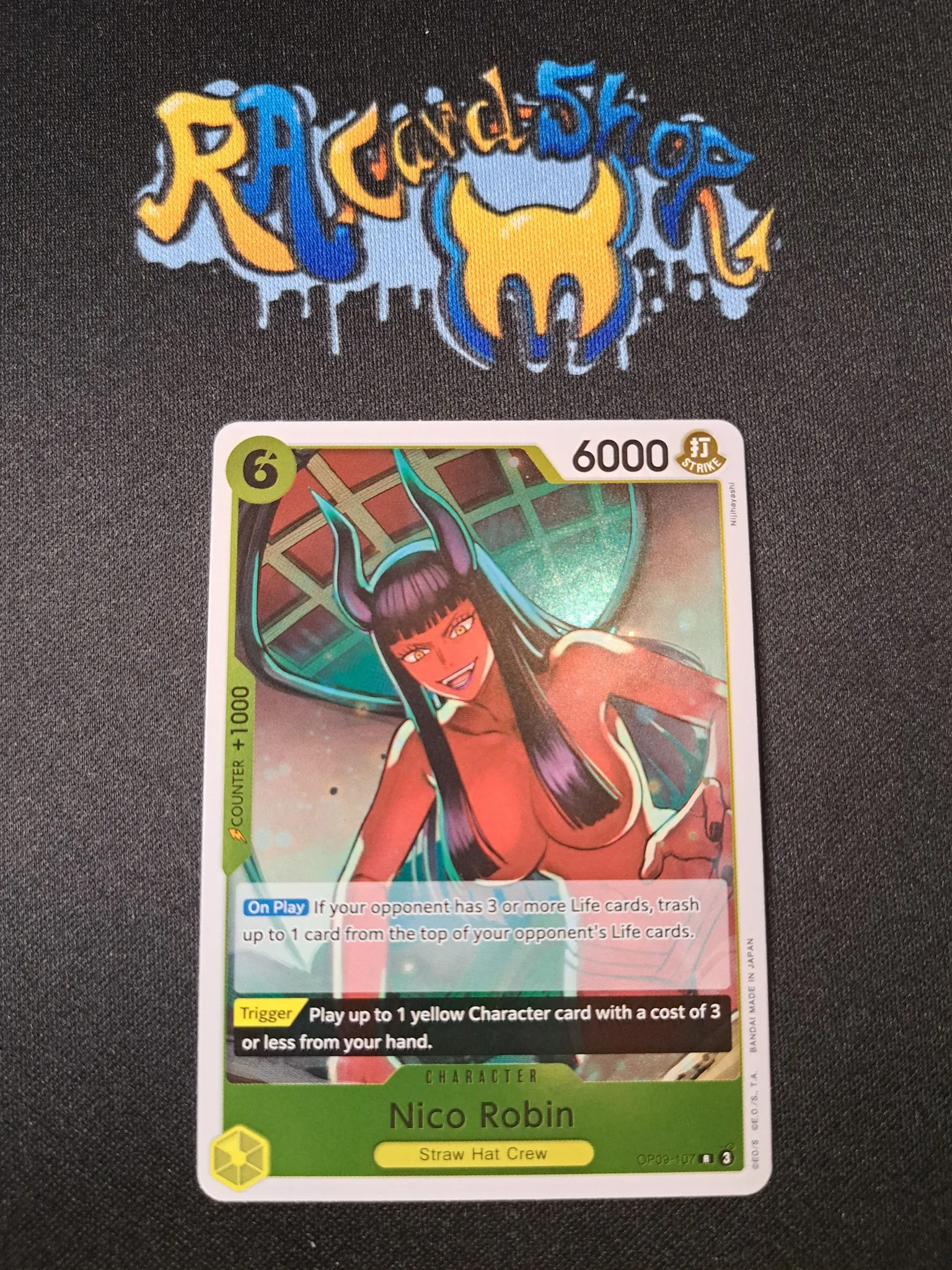 Nico Robin Rare OP09-107 Emperors in the New World One Piece Card Game ...