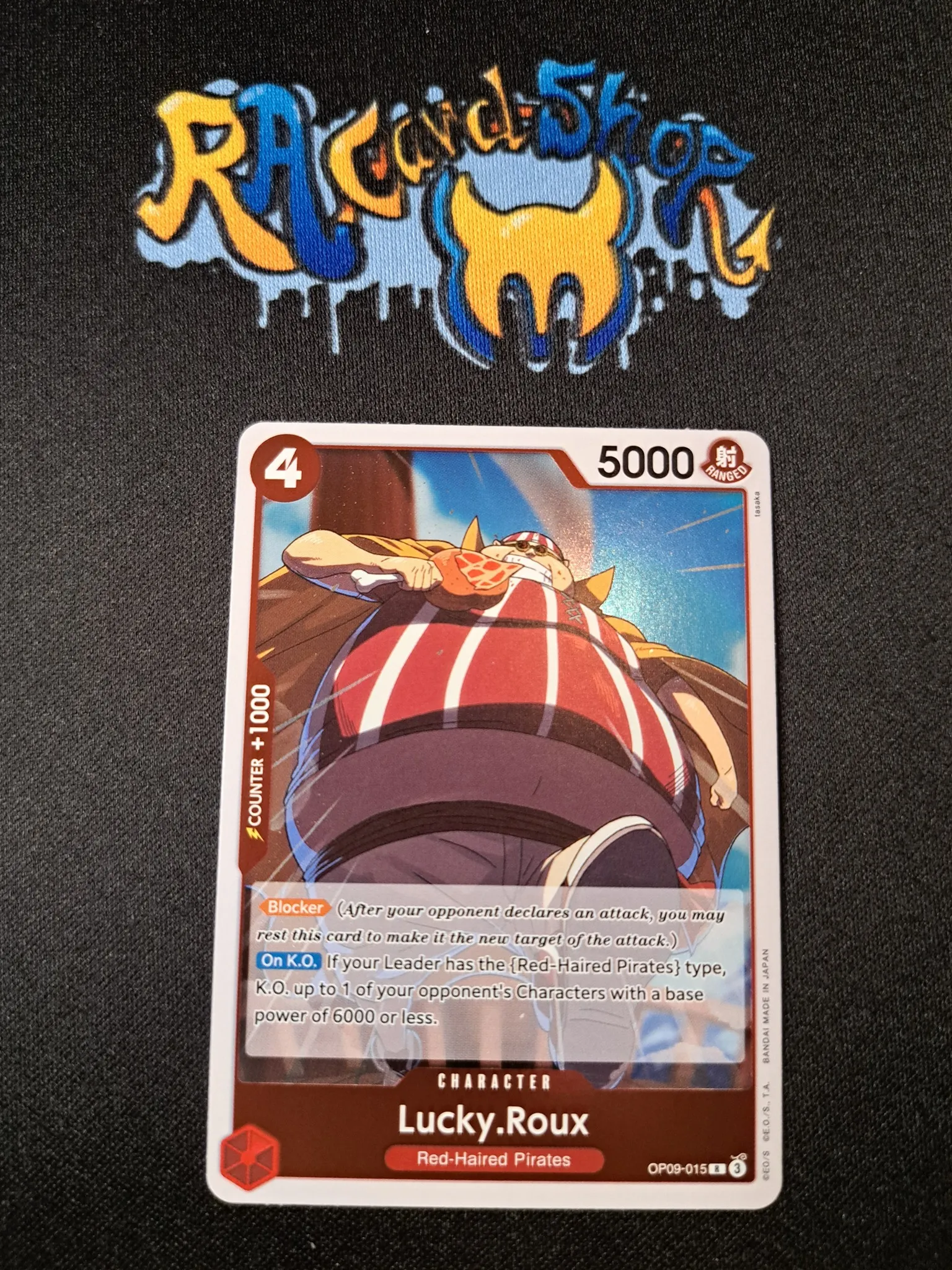 Lucky.Roux Rare OP09-015 Emperors in the New World One Piece Card Game ...