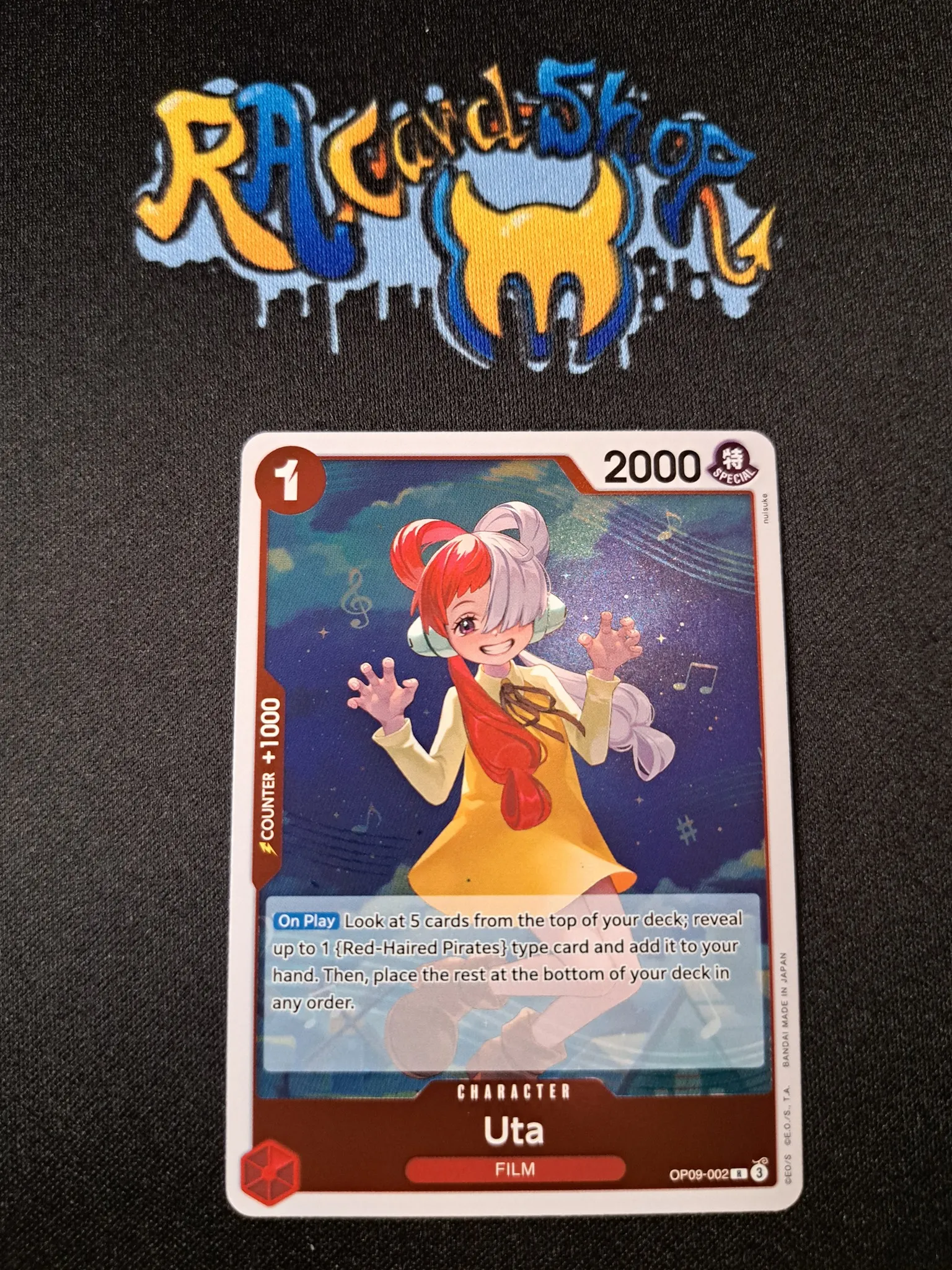 Uta Rare OP09-002 Emperors in the New World One Piece Card Game - RA ...