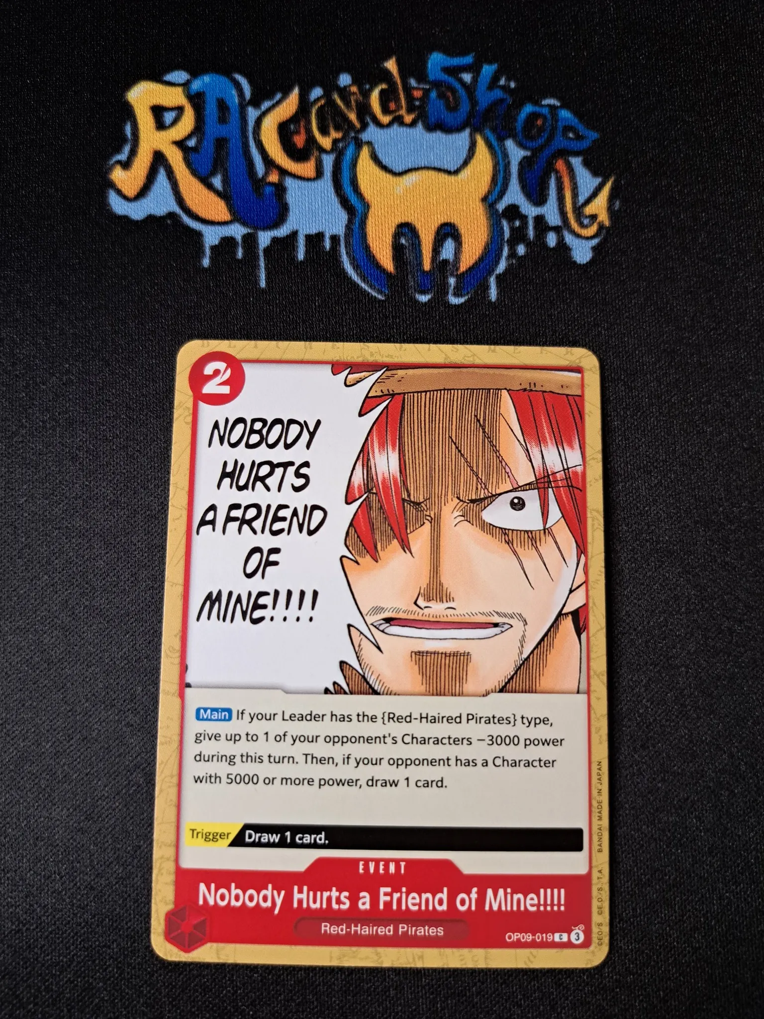 Nobody Hurts a Friend of Mine!!!! Common OP09-019 Emperors in the New ...