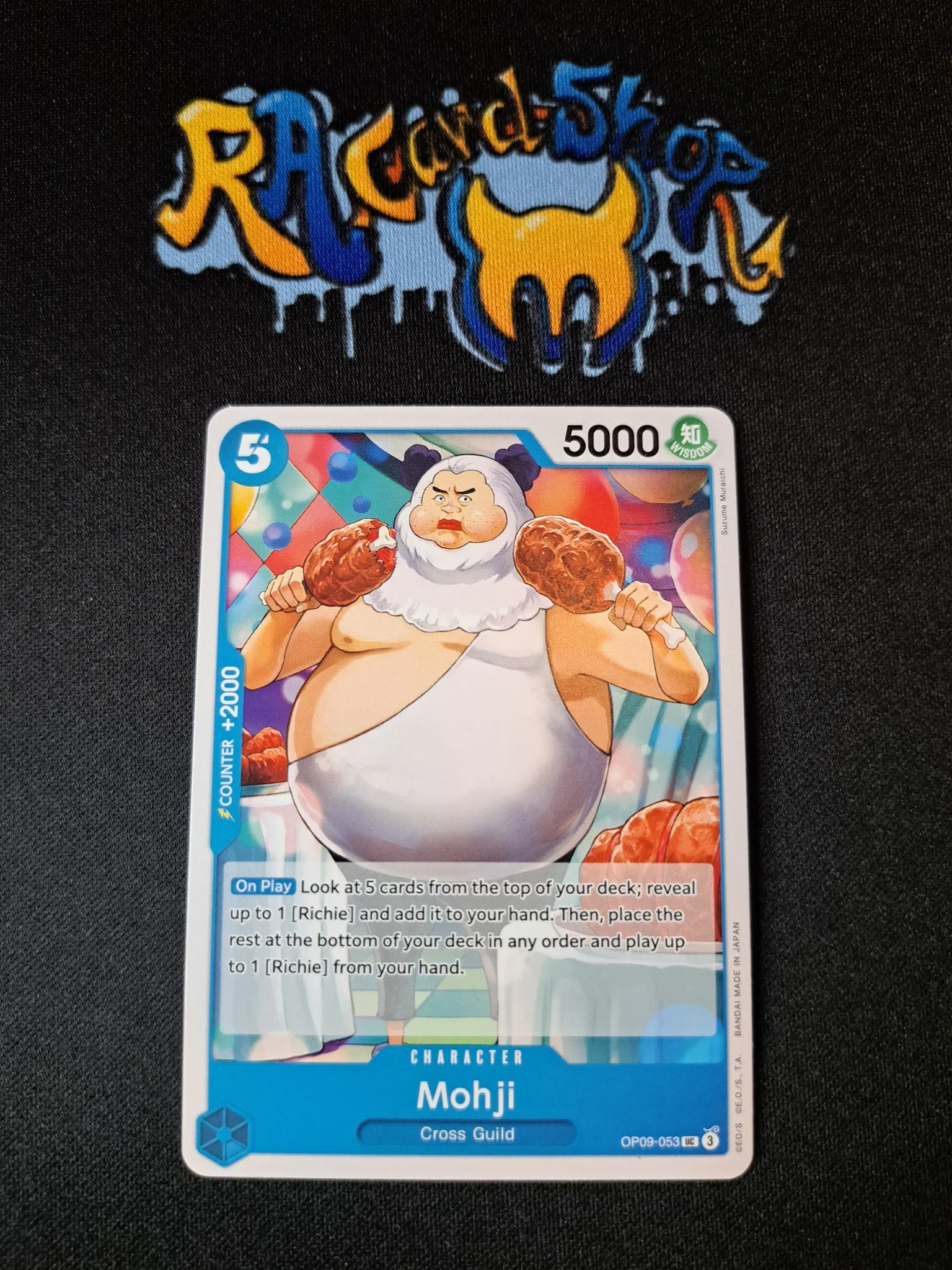 Mohji Uncommon OP09-053 Emperors in the New World One Piece Card Game ...