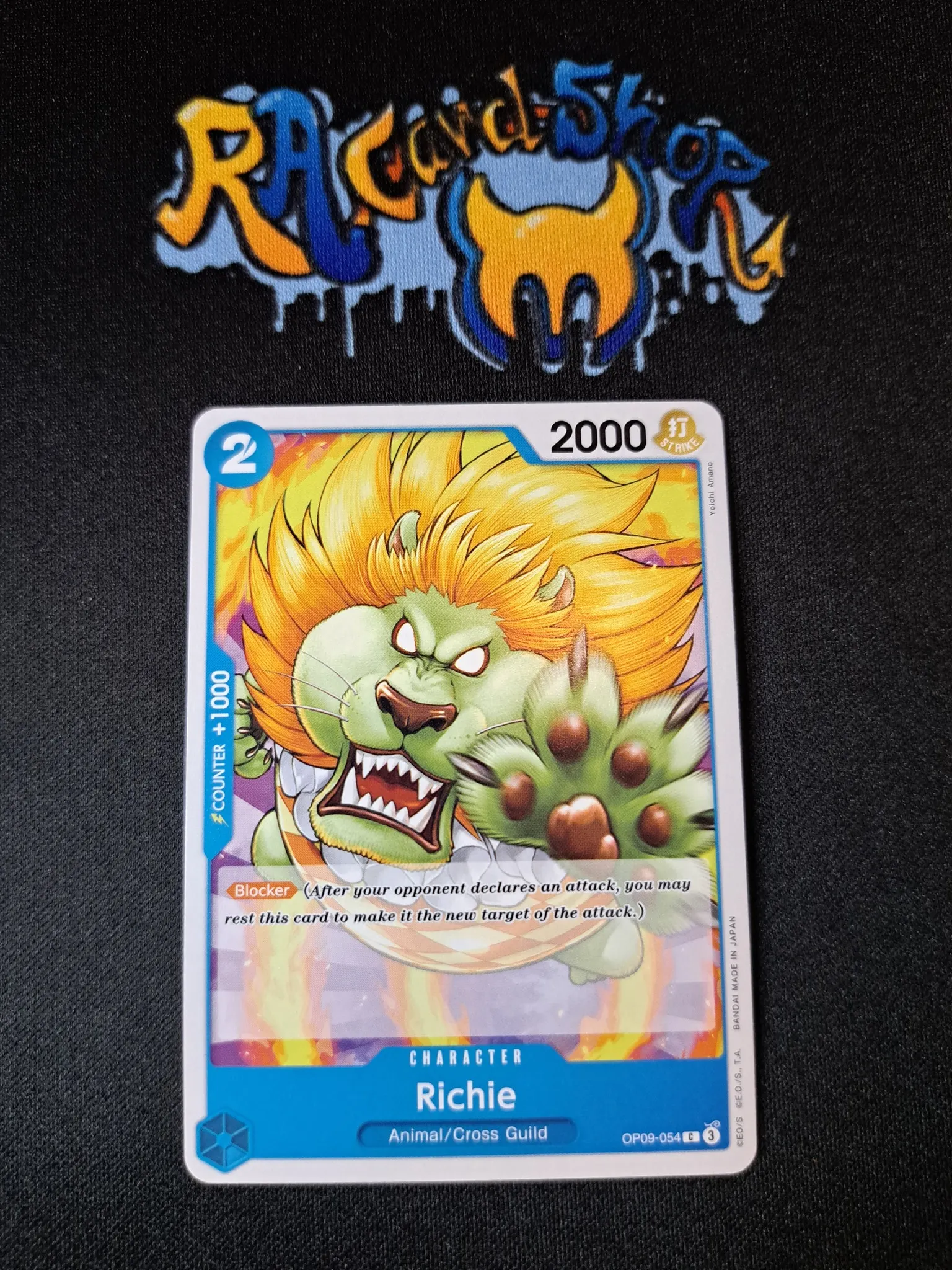 Richie Common OP09-054 Emperors in the New World One Piece Card Game ...