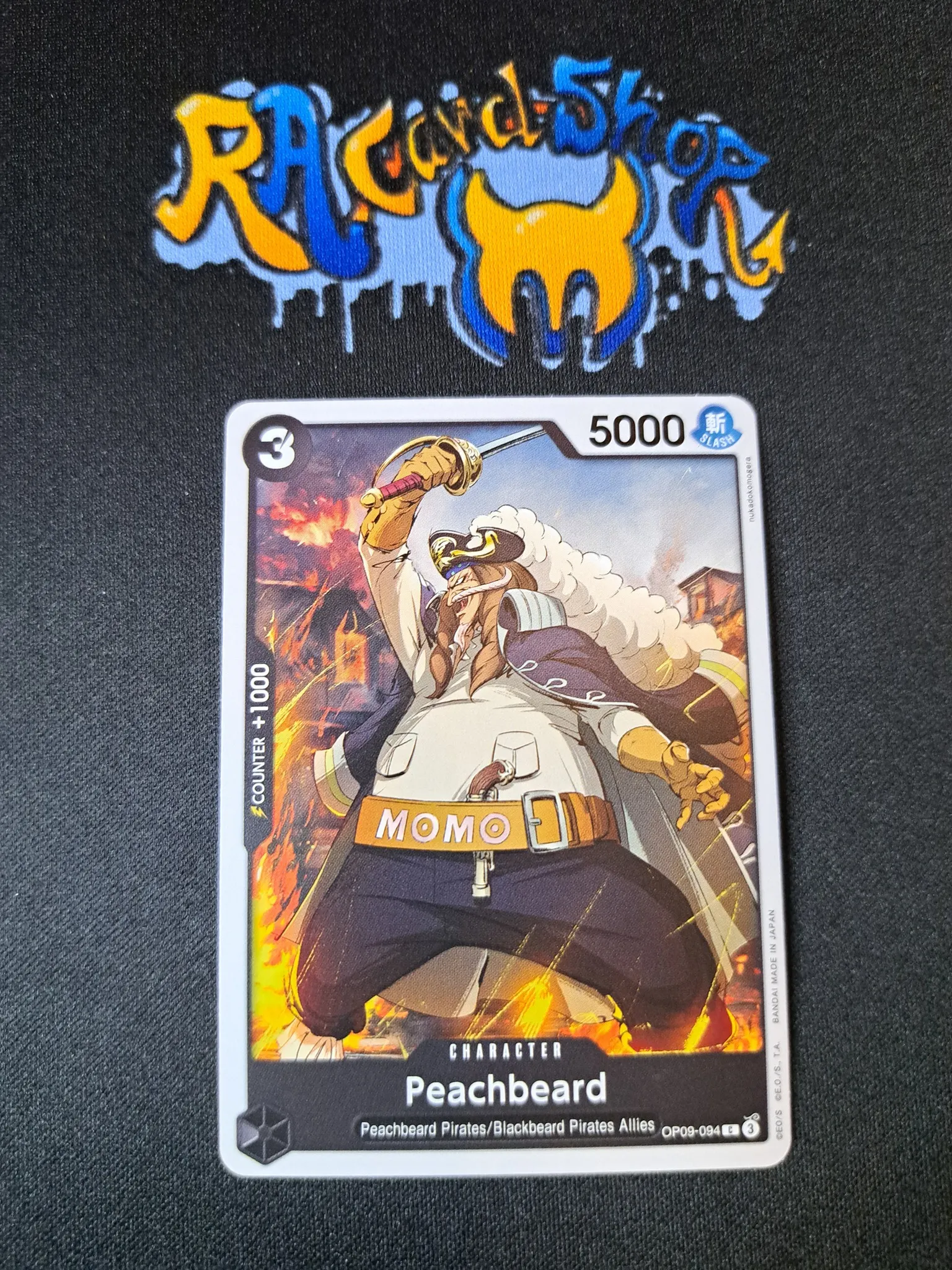 Peachbeard Common OP09-094 Emperors in the New World One Piece Card ...