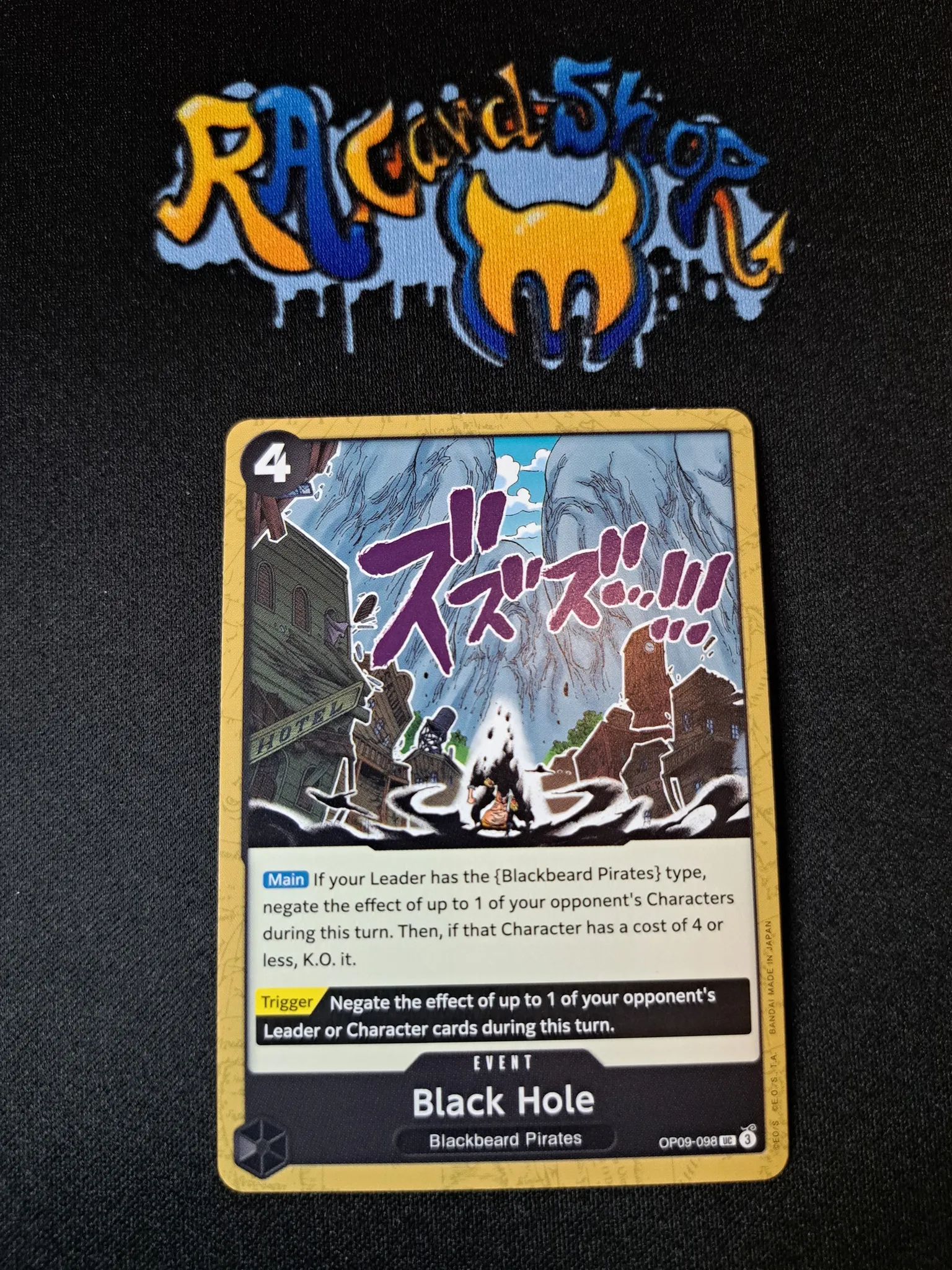 Black Hole Uncommon OP09-098 Emperors in the New World One Piece Card ...