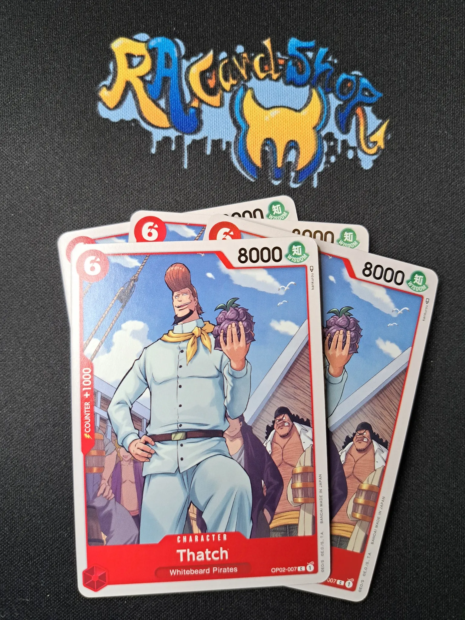 Thatch Common OP02-007 Playset Paramount War One Piece Card Game - RA ...