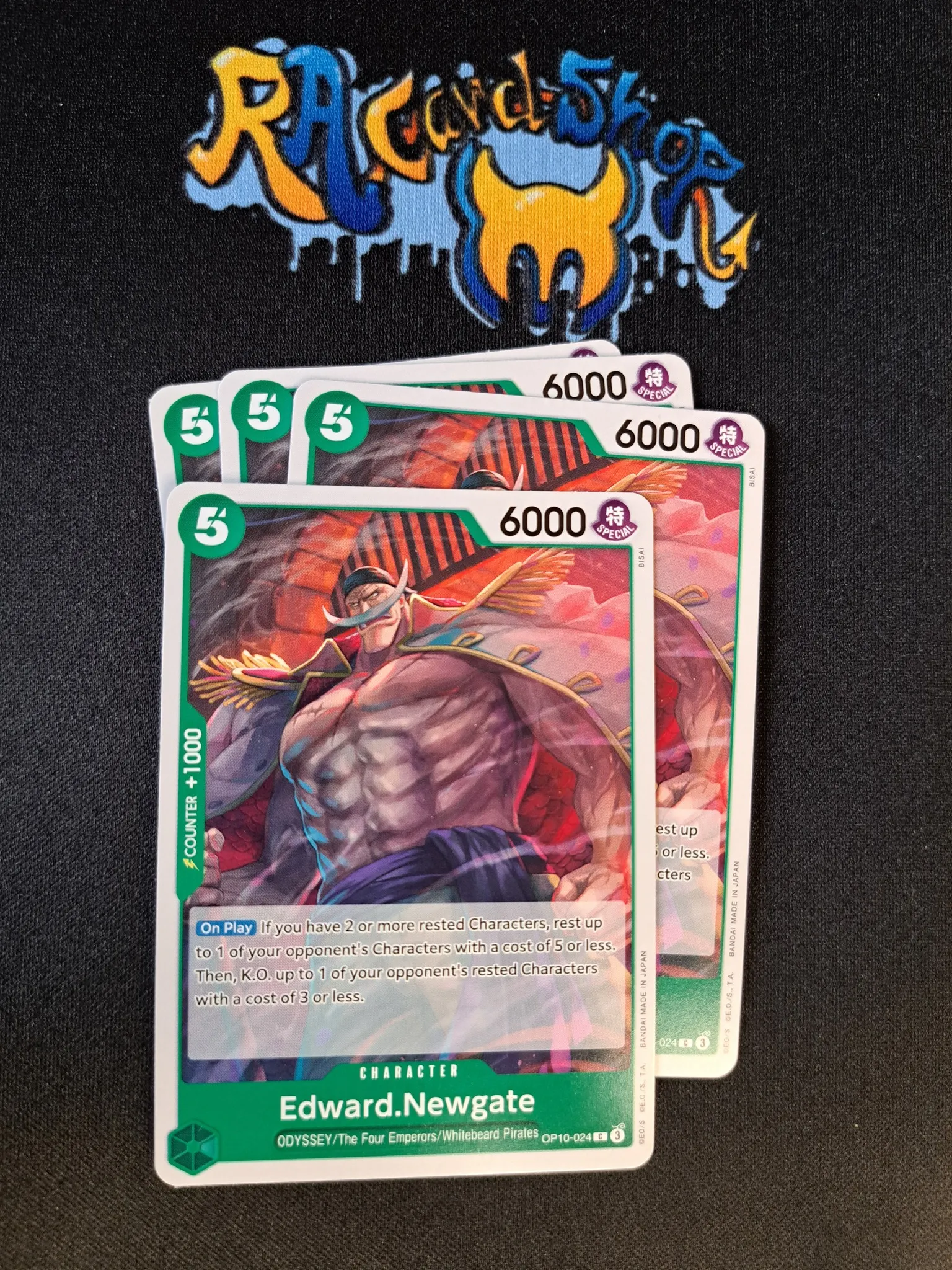 Edward.Newgate Common Playset OP10-024 Royal Blood One Piece Card Game ...