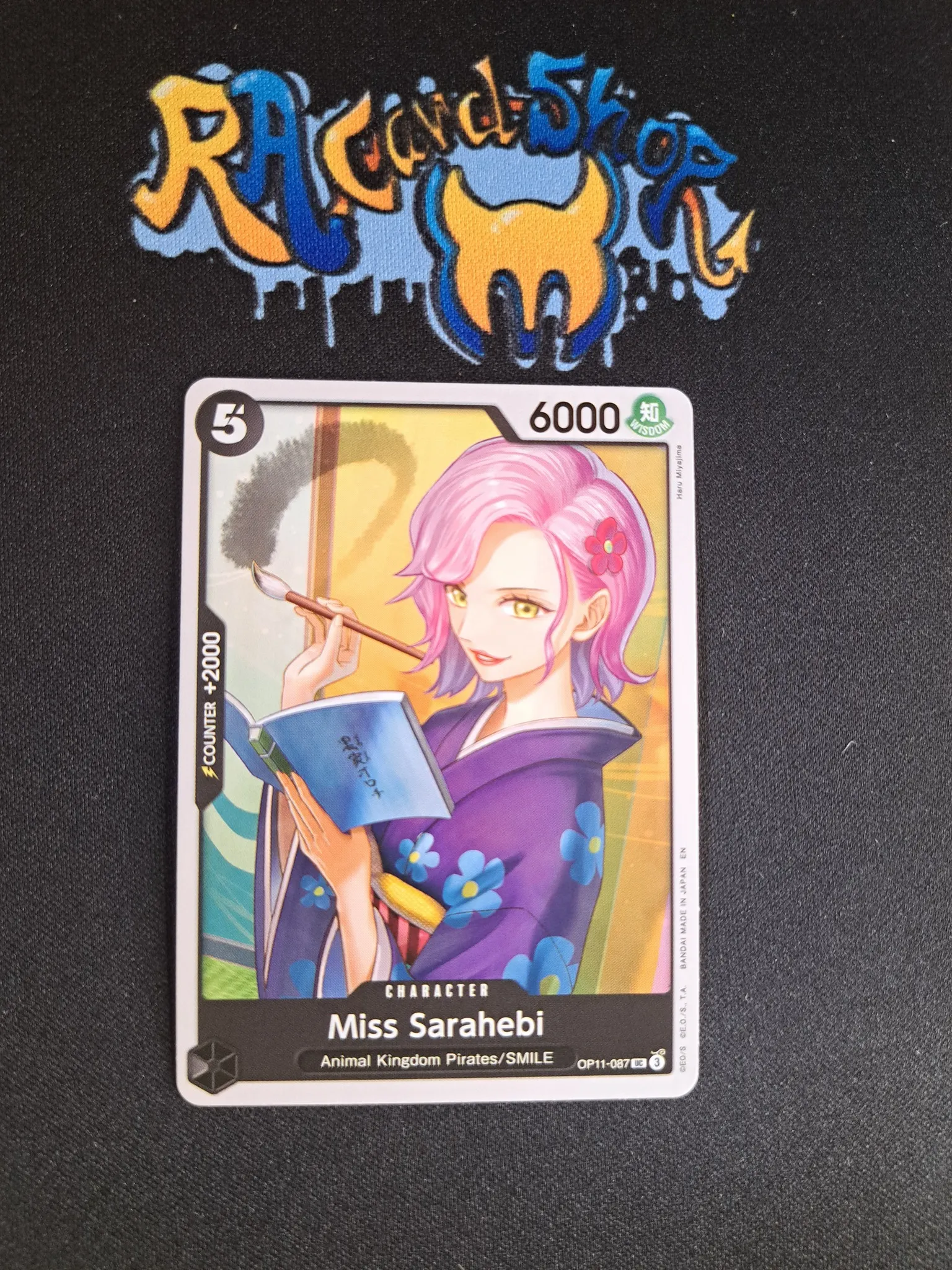 Miss Sarahebi Uncommon OP11-087 A Fist of Divine Speed One Piece Card ...