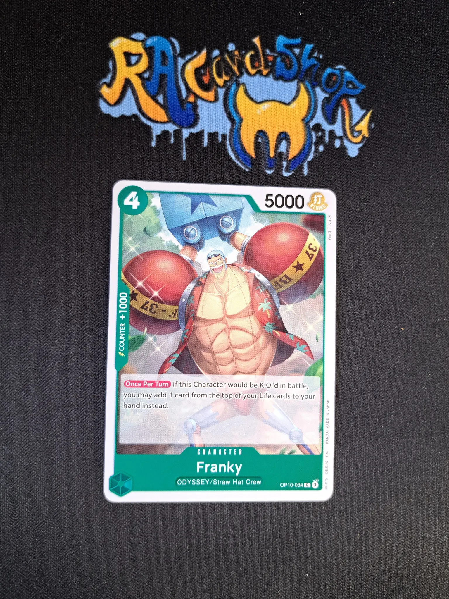 Franky Common OP10-034 Royal Blood One Piece Card Game TCG CCG - RA ...