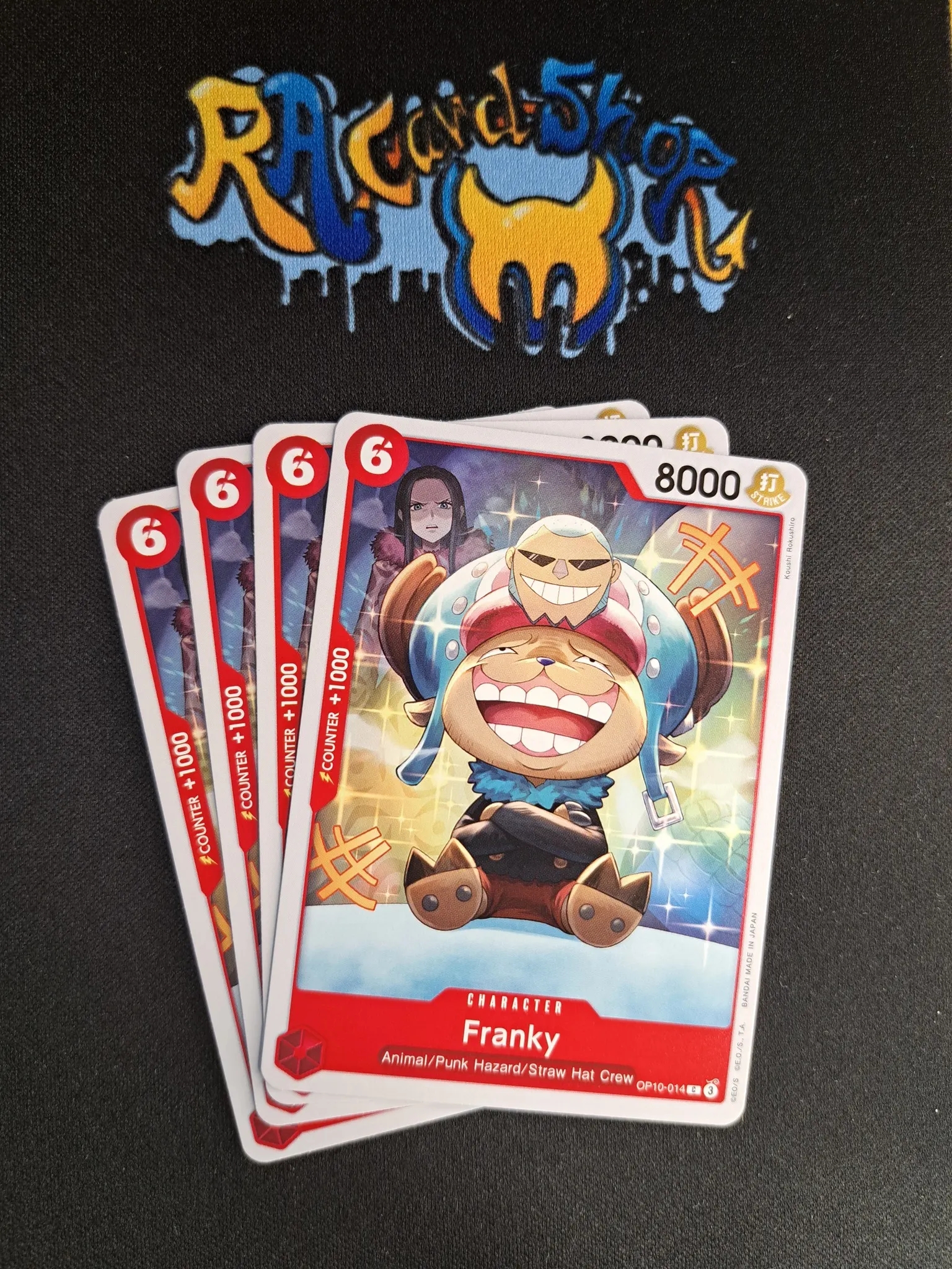 Franky Common Playset OP10-014 Royal Blood One Piece Card Game TCG CCG ...