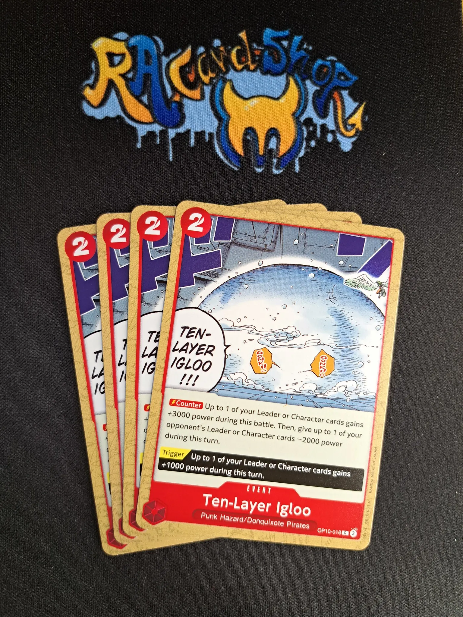 Ten-Layer Igloo Common Playset OP10-018 Royal Blood One Piece Card Game ...