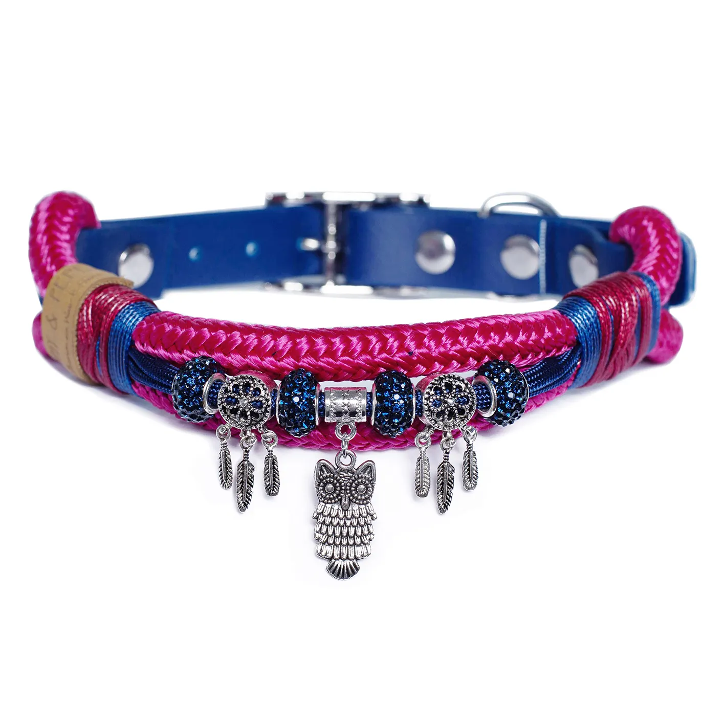 Hundhalsband Paracord, Owl - Dashing Dogs