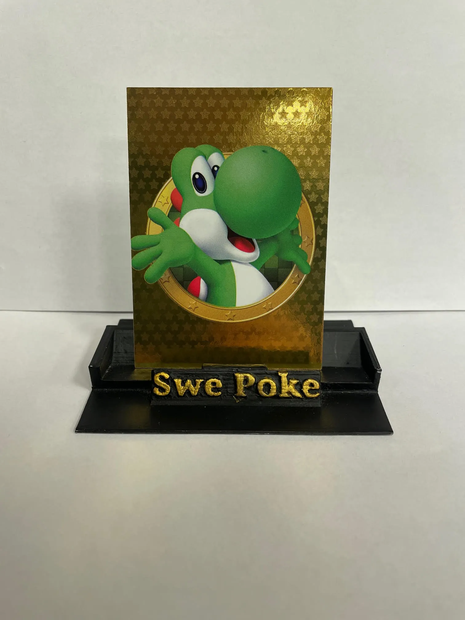 Panini Super Mario Trading Cards Card No. 149 Golden Yoshi - Swepoke AB ...