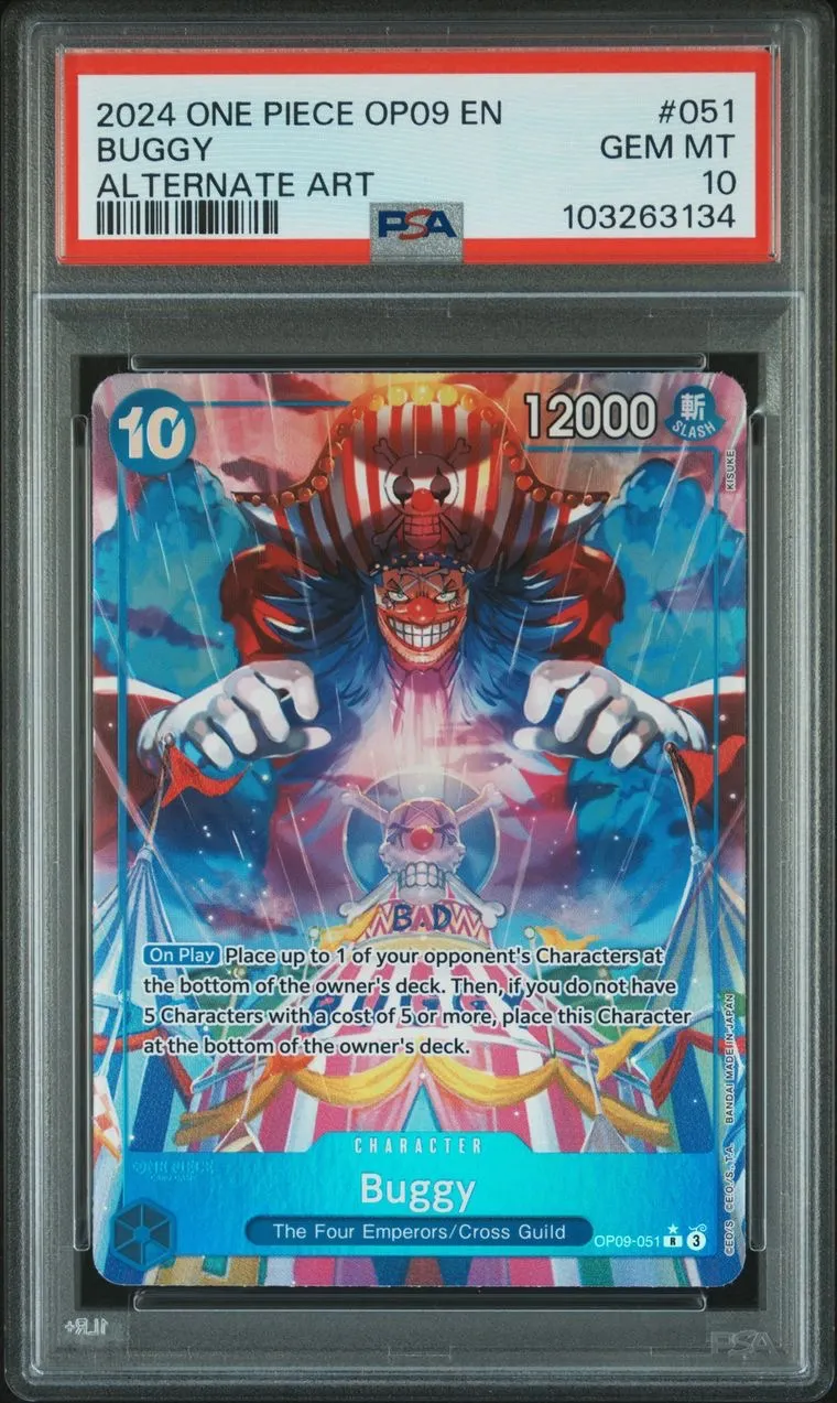 Buggy [Alternate Art] OP09-051 PSA 10 -Köp online - Swepoke AB | Allt ...