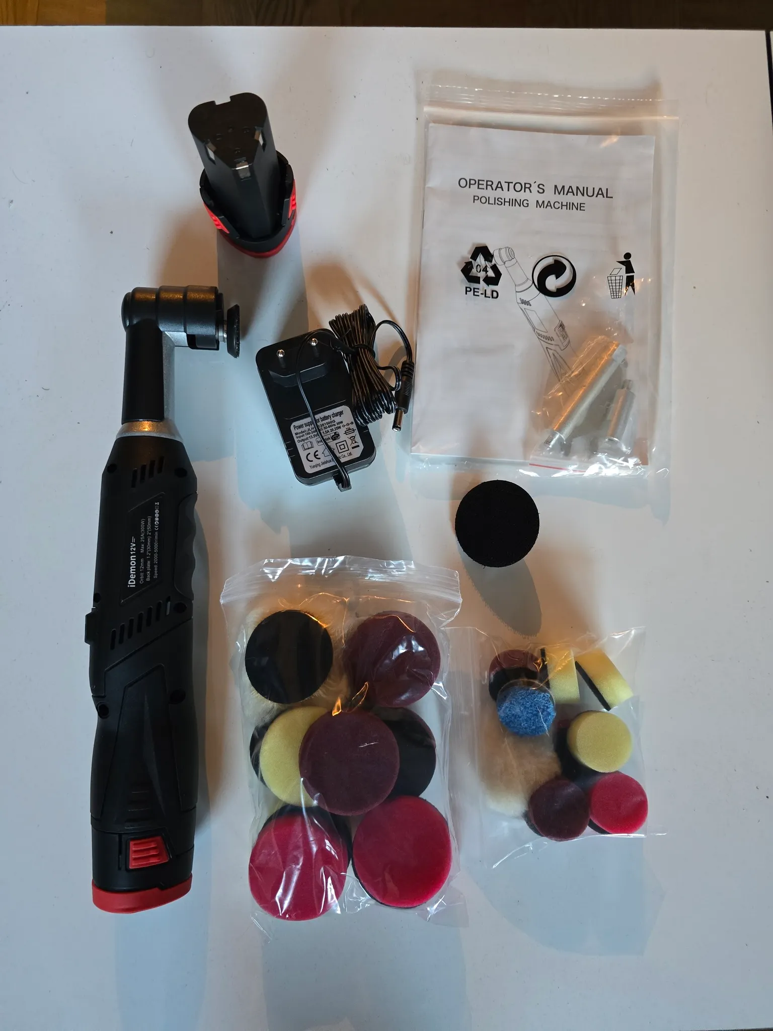MINI POLERMASKIN MED BATTERI - Kvalité till rätt pris | Dalarna Customs AB