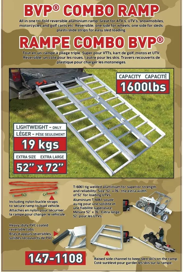COMBO RAMP för ATV,UTV,snöskoter - Atvdäck.se