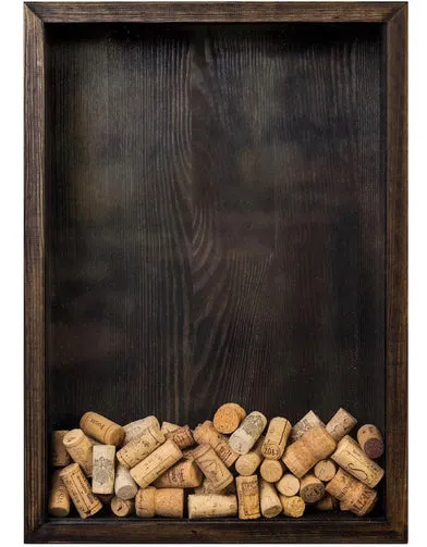 The Corkbox, blank kork-ramme i sort farge - Bellissima