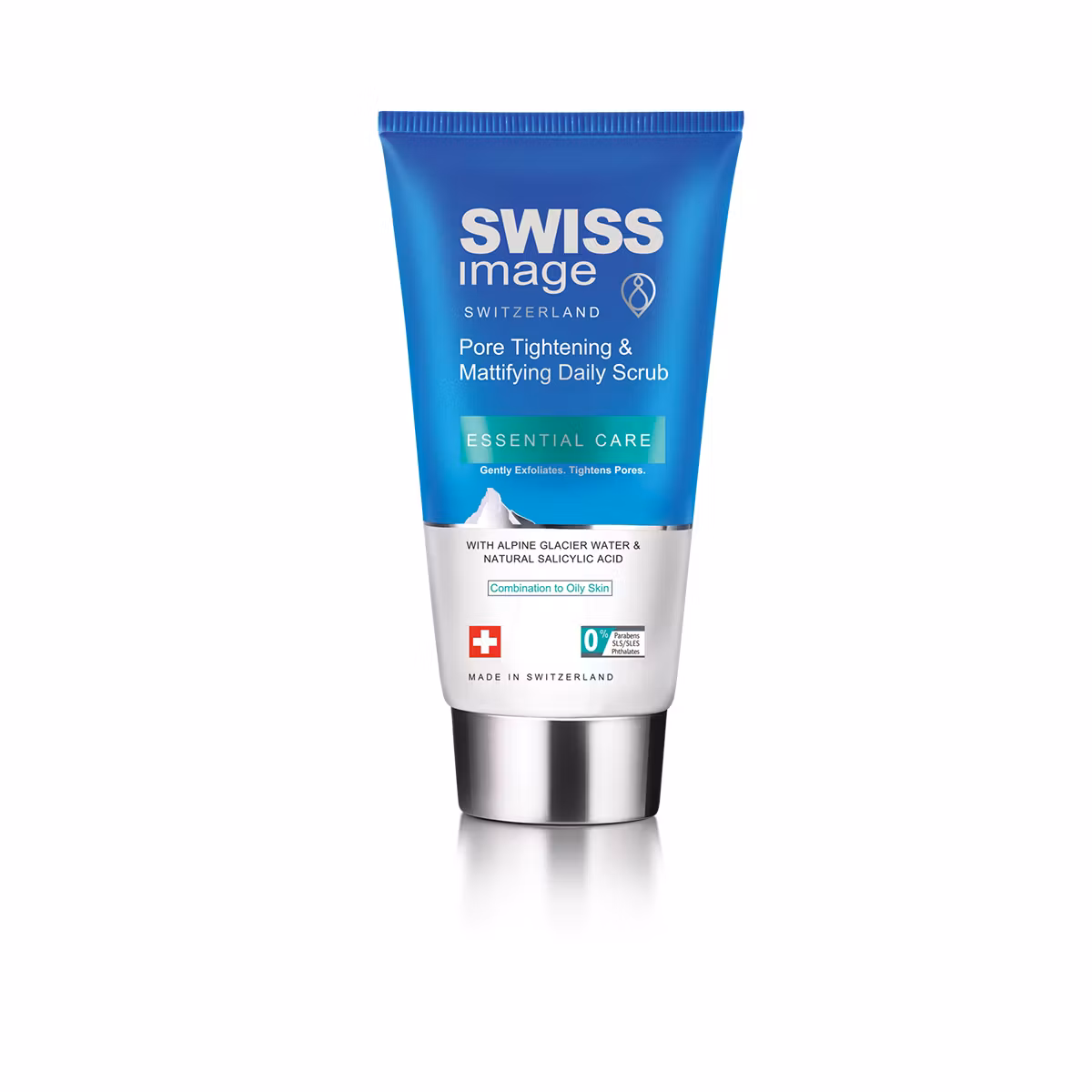 SWISS IMAGE PORE TIGHTENING & MATTIFYING DAILY SCRUB 150ML - KARMA NORDIC
