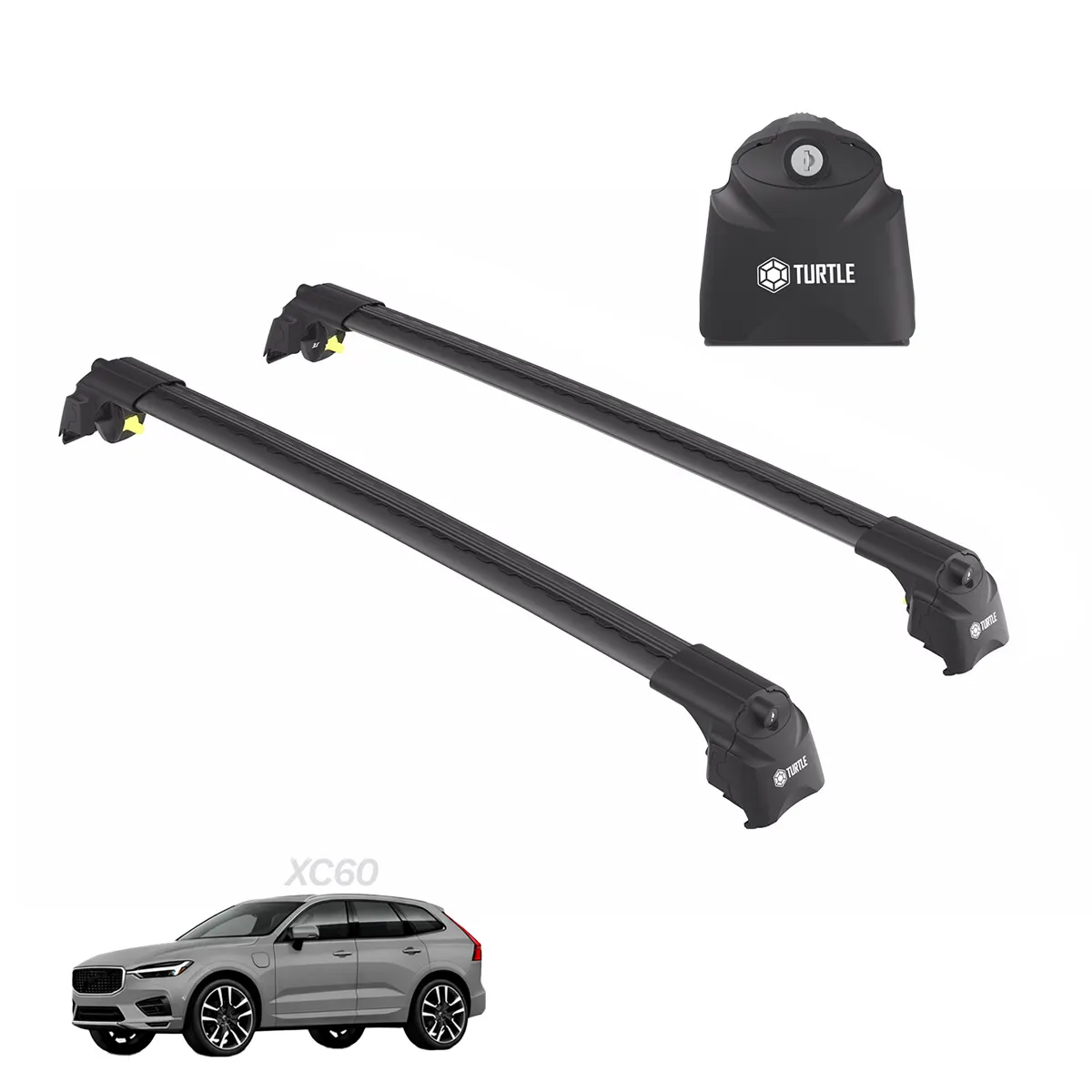 Turtle AIR takräcke – passar Volvo XC60 (2018–) - ASKDESIGN