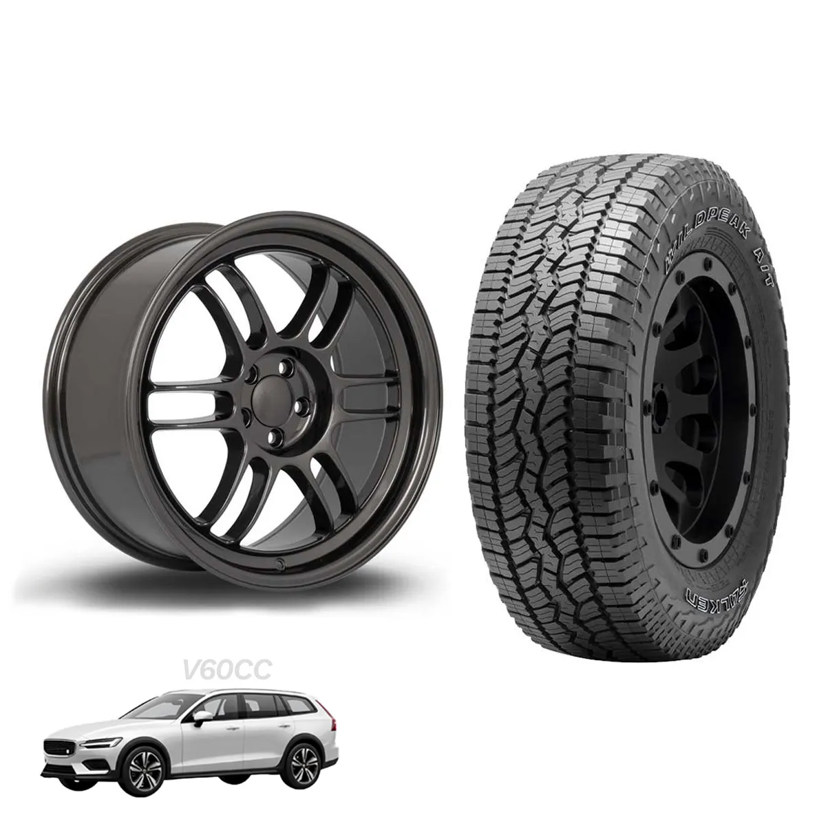 Volvo V60CC All Terrain Wheel Combo – 356 TFS3 18" - ASKDESIGN