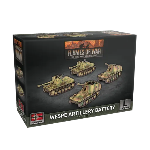 Wespe Artillery Battery (x4) - GBX192 - TableTopGames