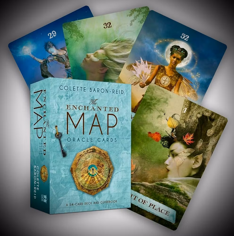 The Enchanted Map Oracle Cards Visex 50% - Jemi Kristaller