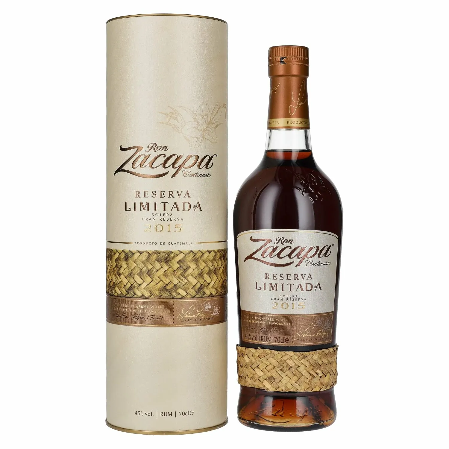 Ron Zacapa Centenario RESERVA LIMITADA Solera Gran Reserva 2015 45% Vol ...