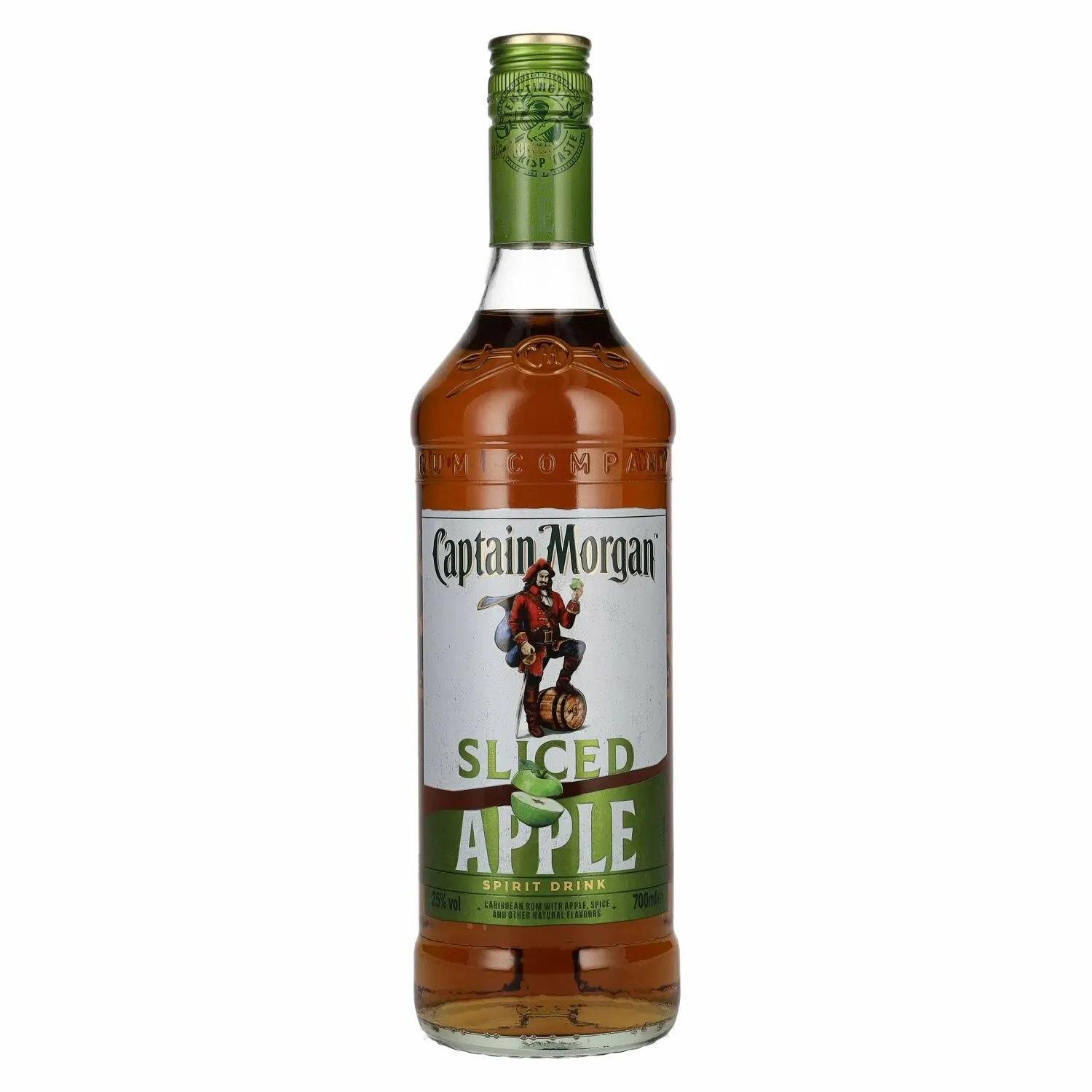 Captain Morgan SLICED APPLE Spirit Drink 25% Vol. 0,7l ...