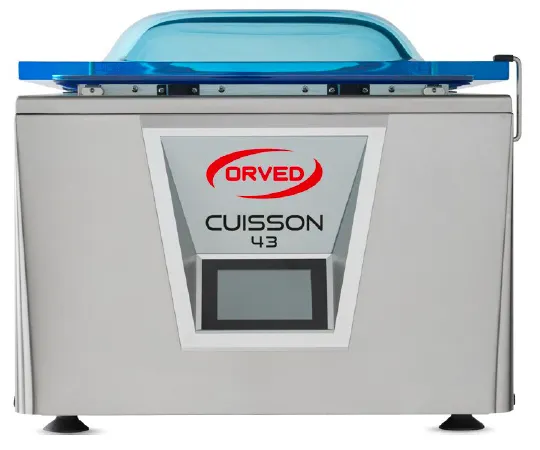 Orved Cuisson vakuummaskin dubblas svetsar - 100% liquid - vertikal ...
