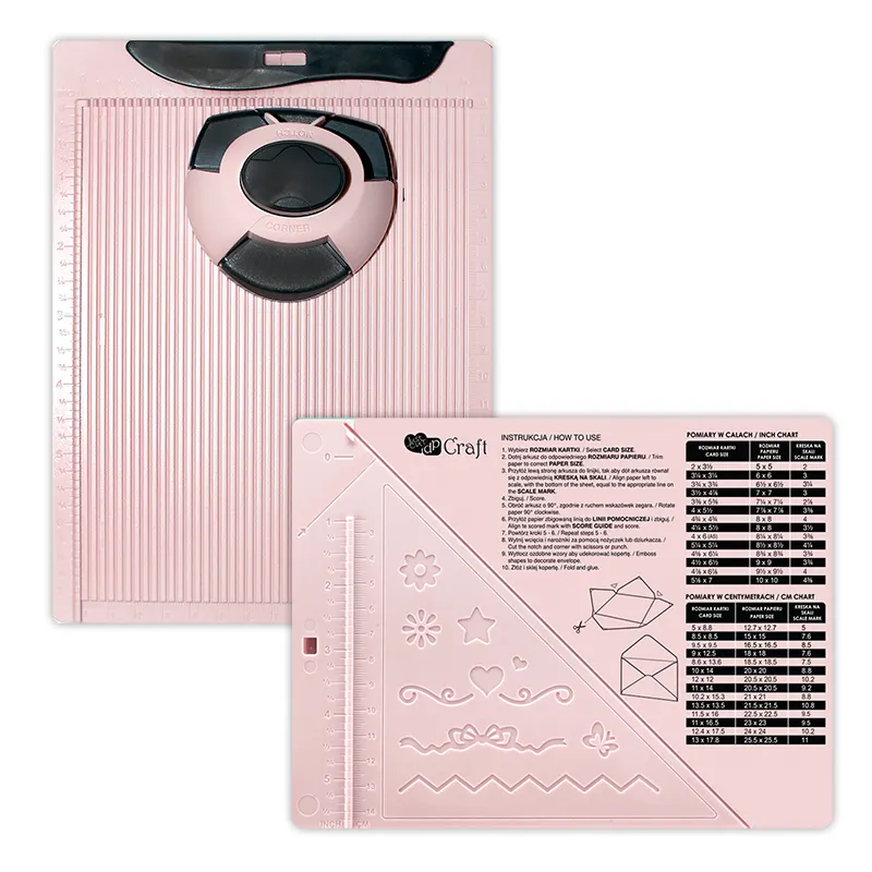 Scoring board för kort & kuvert – med hörnpunch & embossing - Happy ...