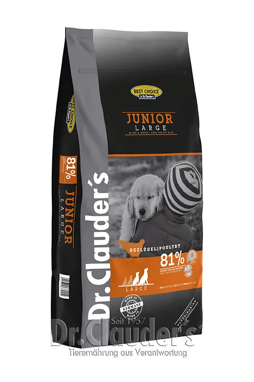 DC Best Choice Junior Large Breed 20 kg - DELMARDOGS
