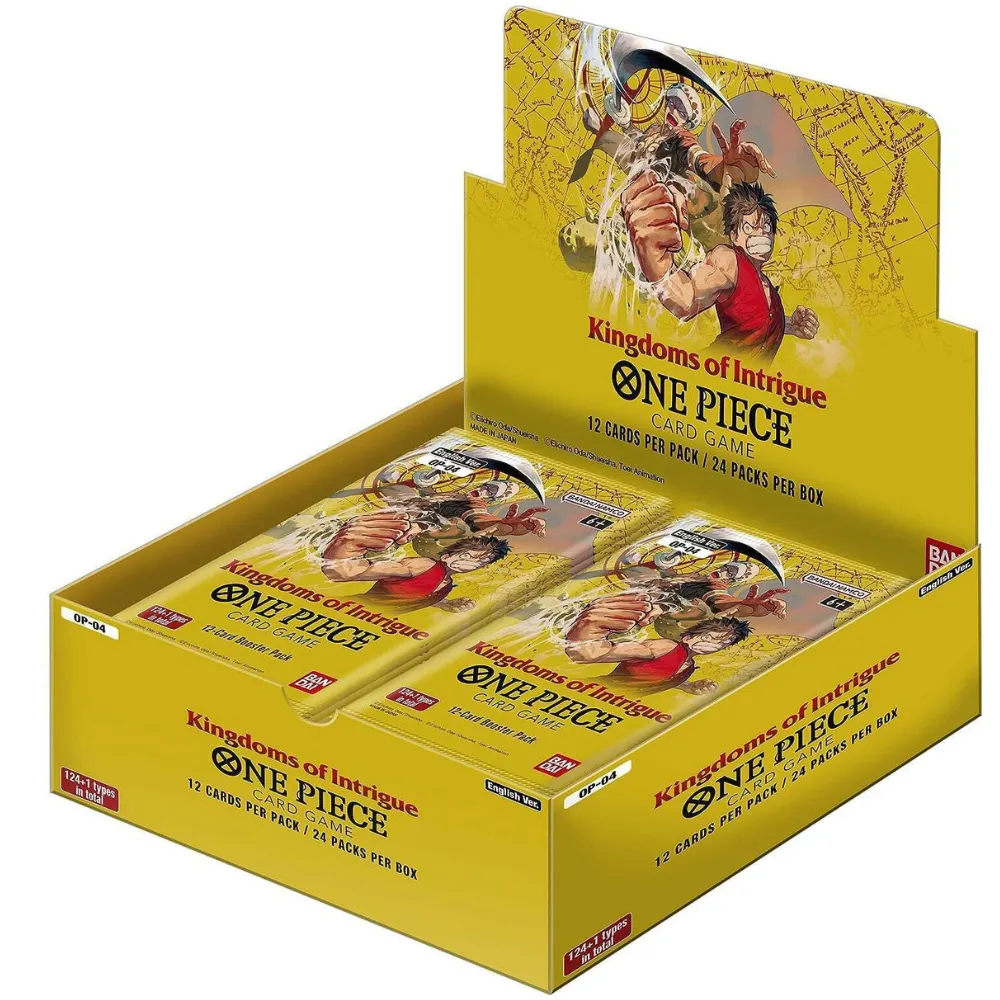 One Piece Card Game - Kingdoms of Intrigue Booster Box (24 Boosters ...