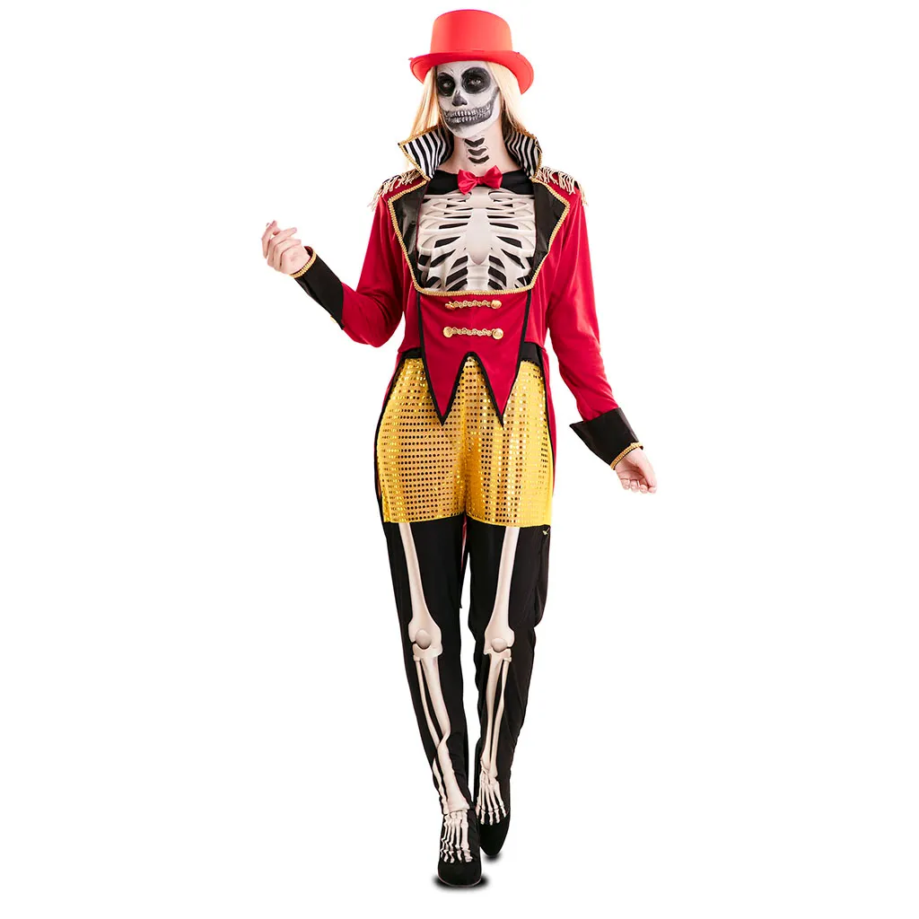 Skeleton ring master lady l Colla maskeradkläder hittar du hos oss ...