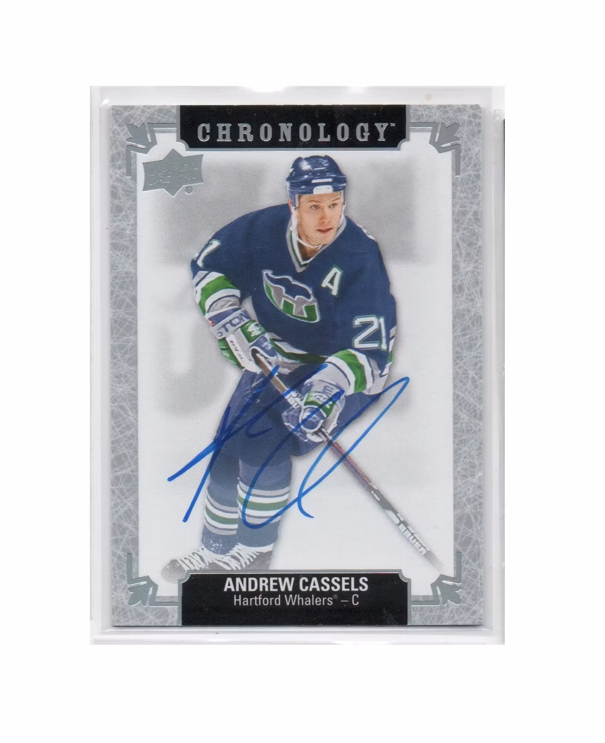 2018-19 Chronology Franchise History Autographs #FHHAAC Andrew Cassels ...