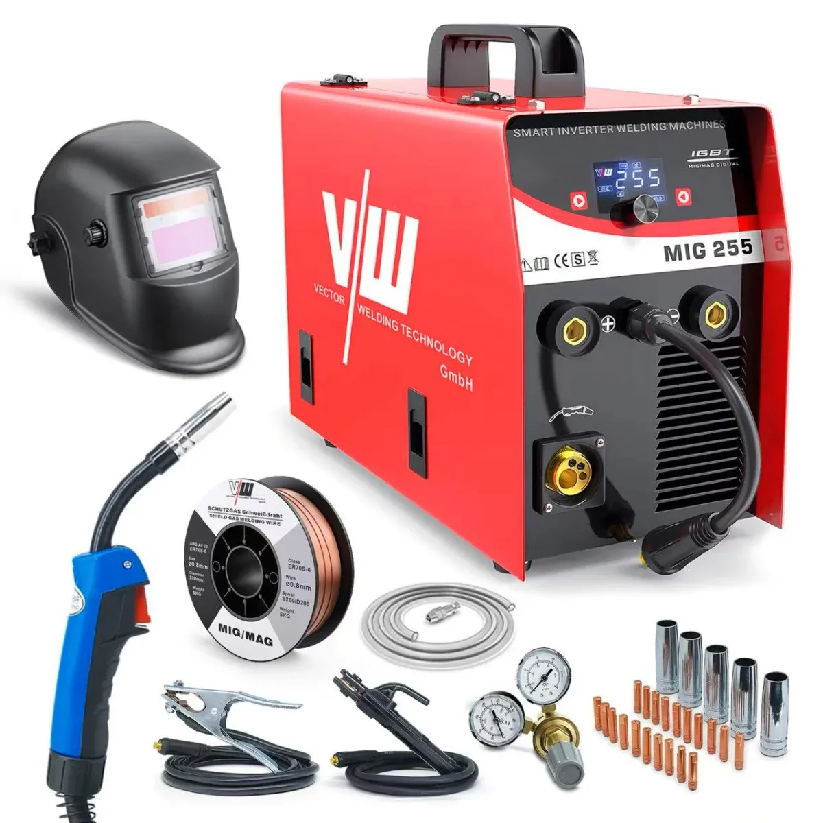 Vector Welding MIG 255A STARTKIT - Revline