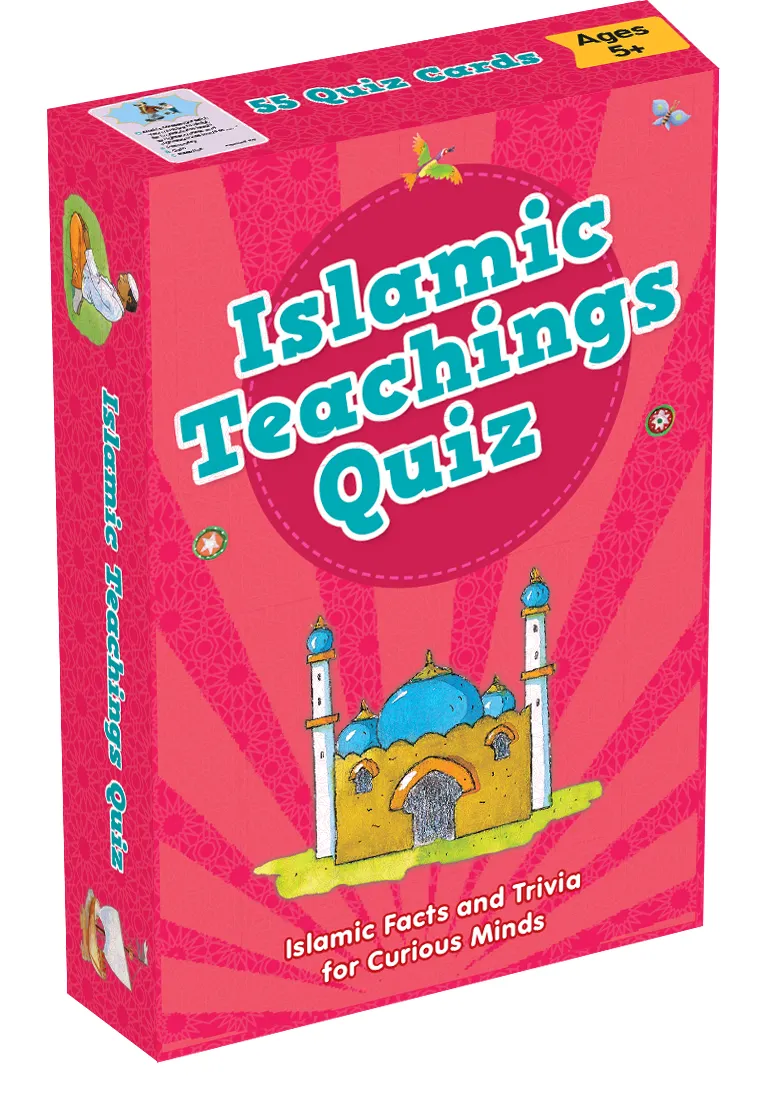 Islamic Teachings Quiz Flash Cards - TAHARA