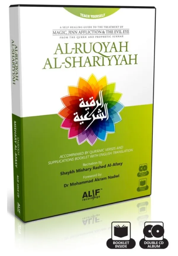 Al-Ruqyah al-Shariyyah med Afasy (2 CD + häfte) - TAHARA