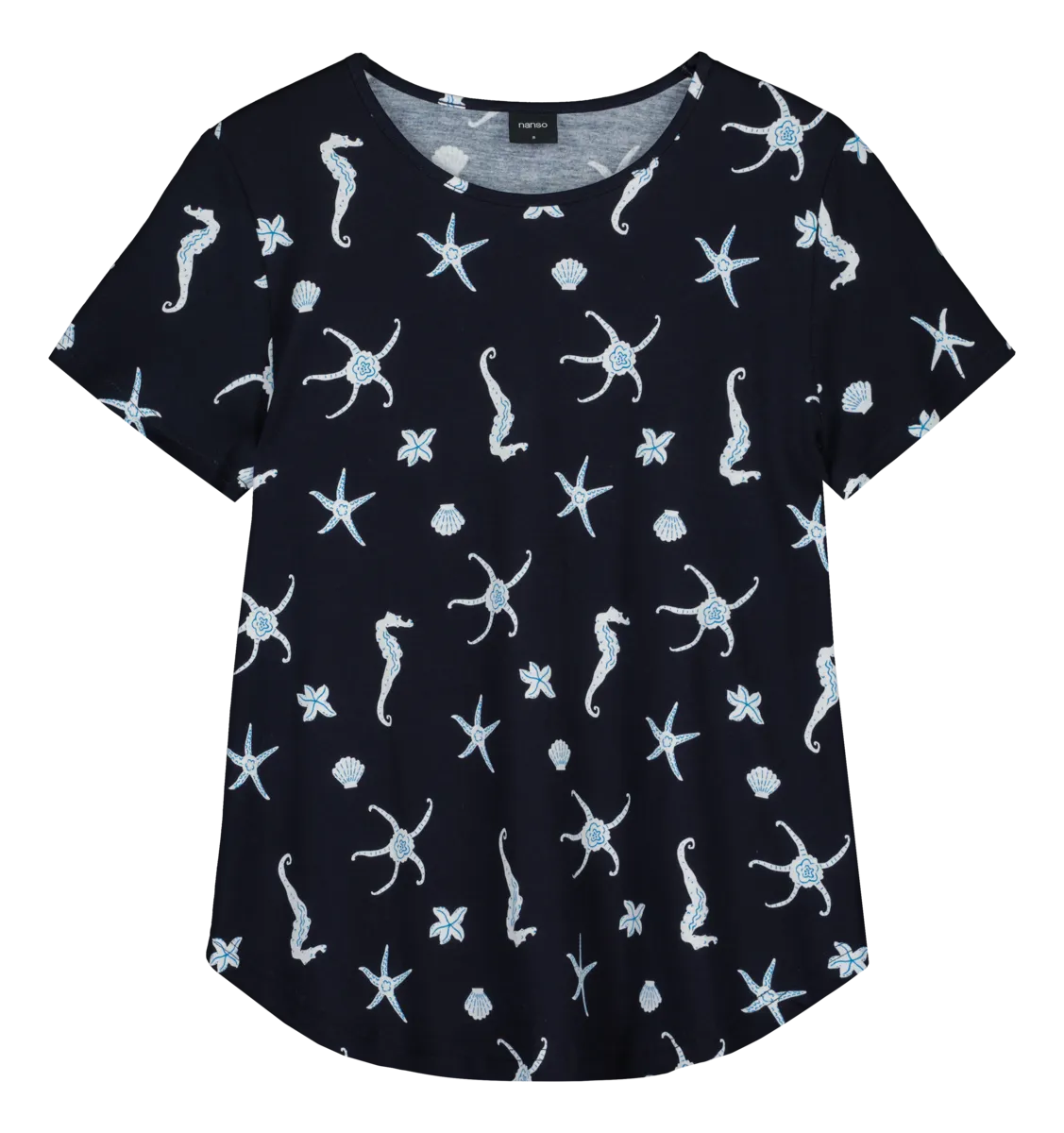 Nanso pyjamas Rodos 28460 2669 svart - Näckrosen Underkläder