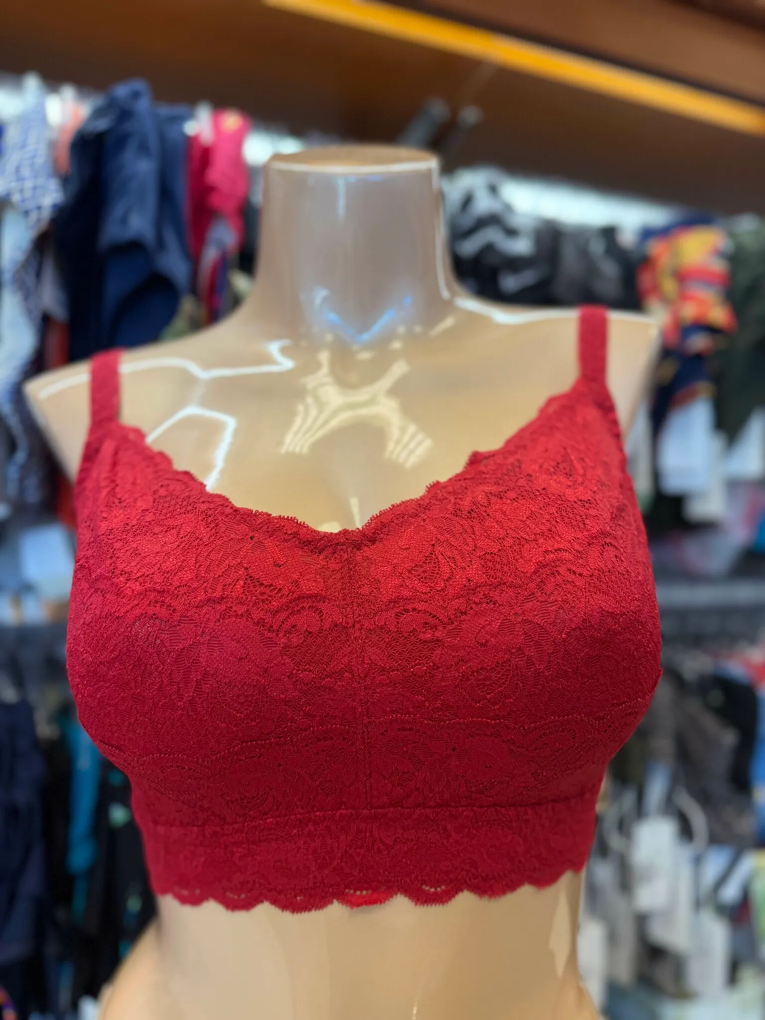 Cosabella Curvy Sweetie bralett never 1310 Mystic red - Näckrosen ...