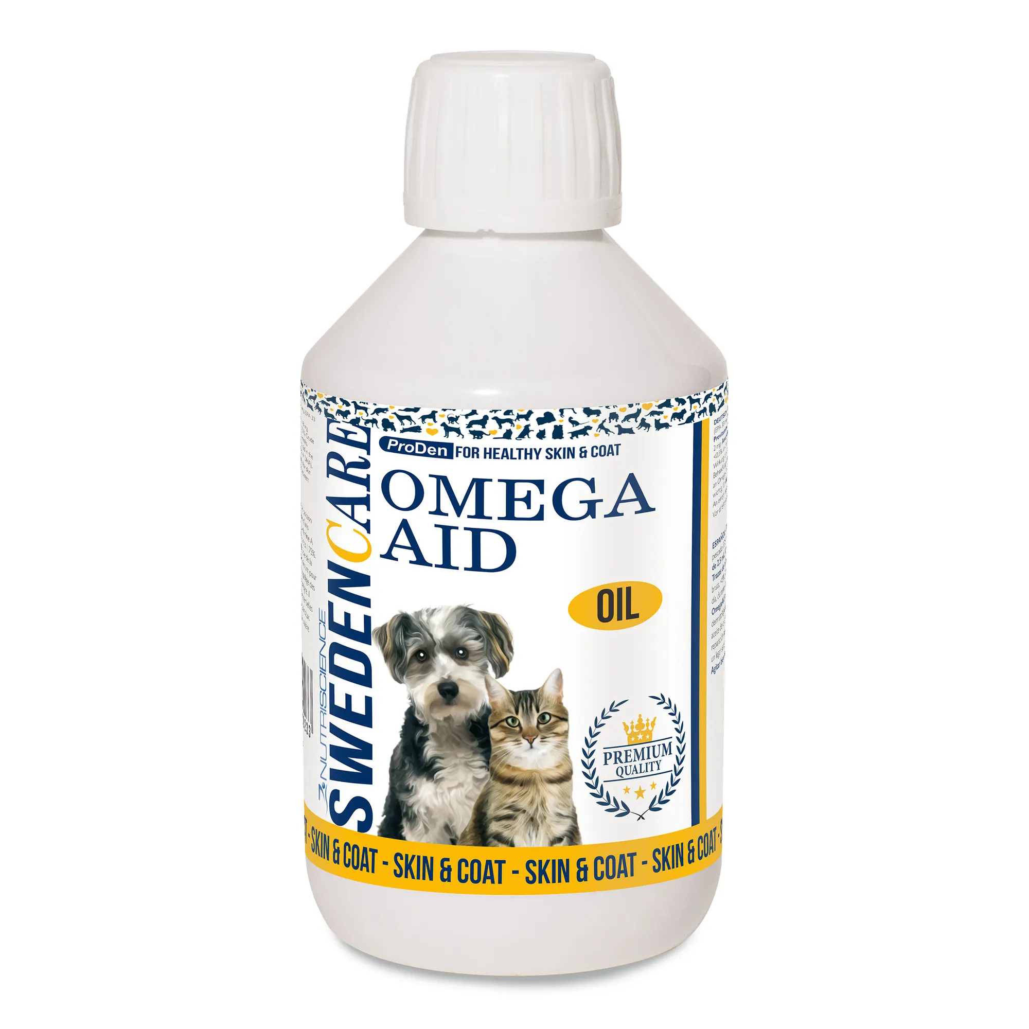 Omega Aid Fettsyretillskott 250ml - Djurochfritid.se