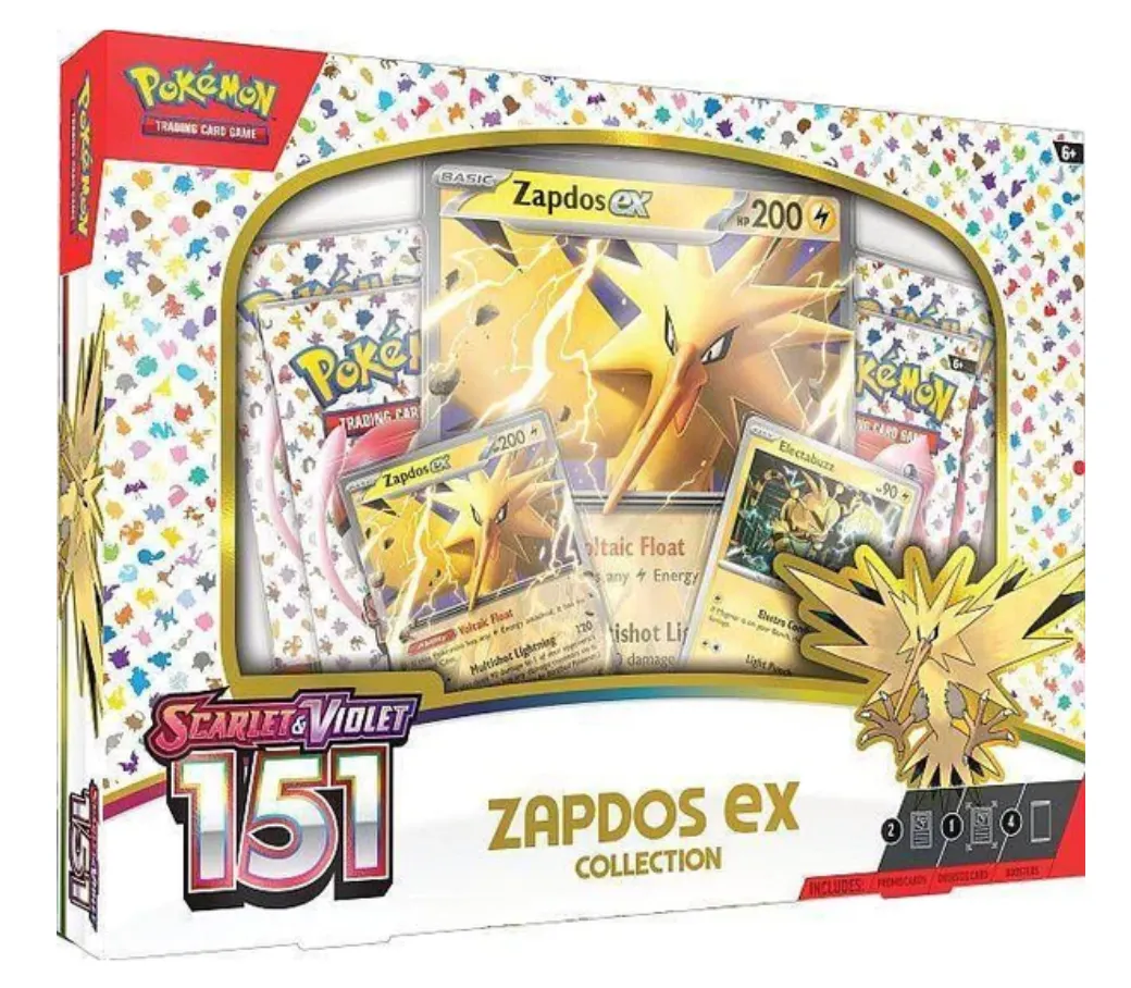 Pokemon - 151 Zapdos Ex Collection - Pokevibes.no