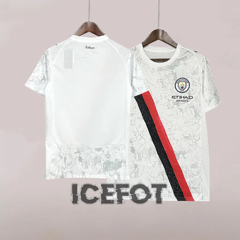 Manchester City Borta Tröja 2025-2026 - ICEFOT