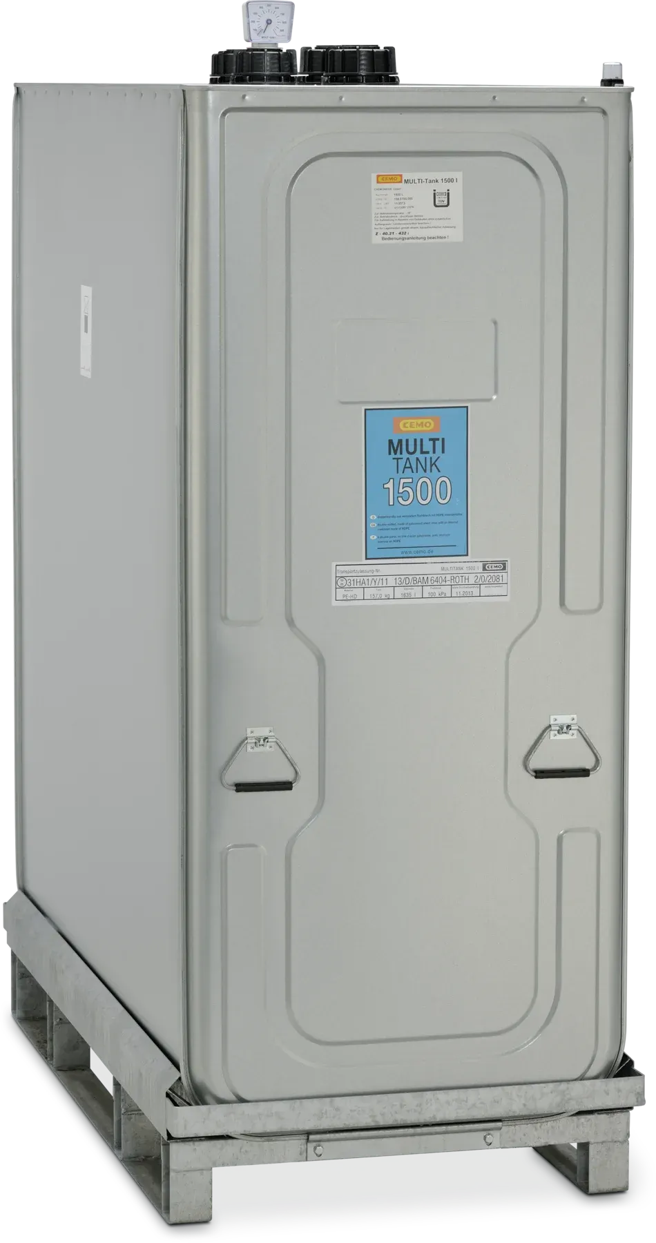 CEMO Dieseltank ADR MULTI-Tank 1500 liter, 7539 - Nolbox AB - B2B webshop