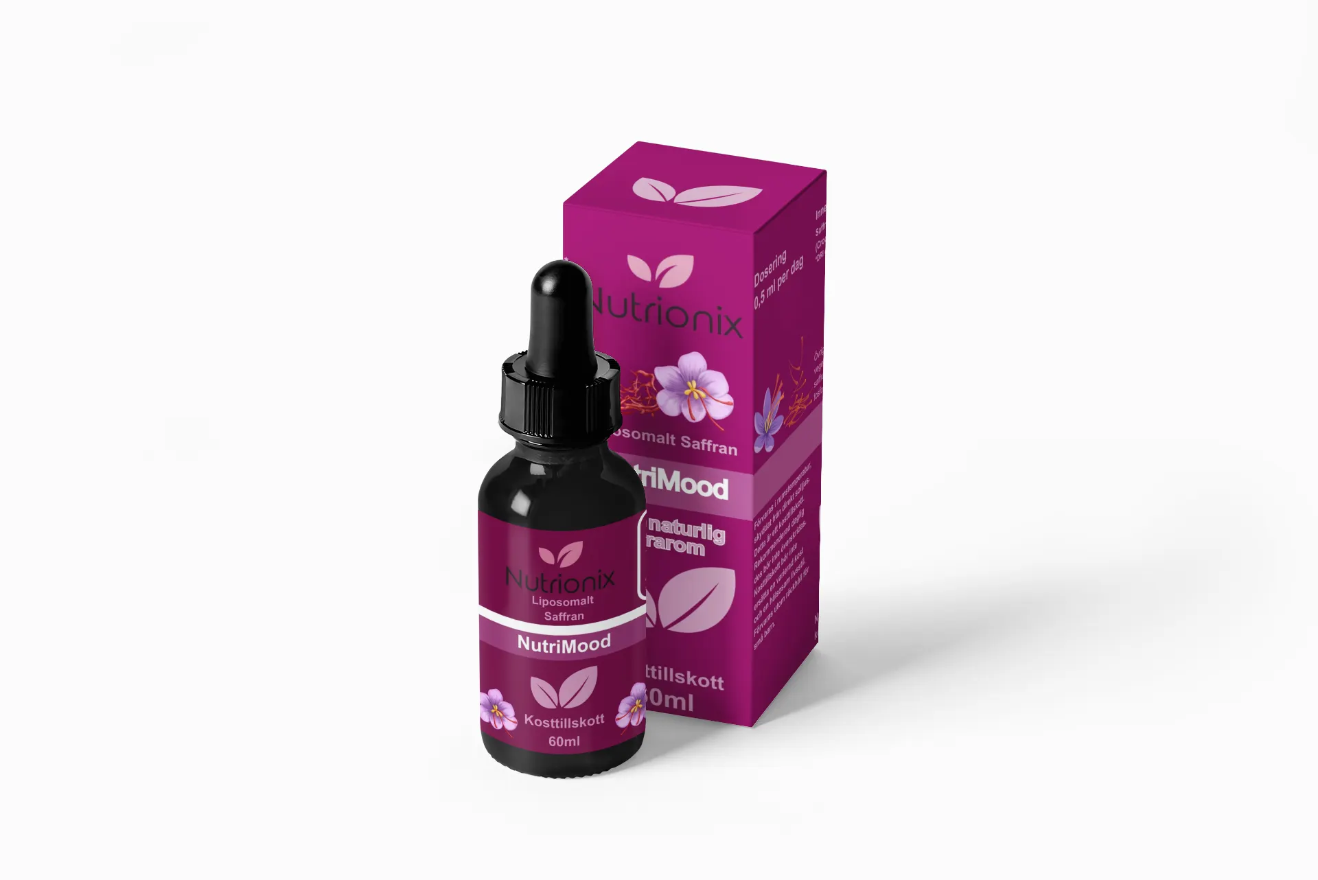 NutriMood - Liposomalt Saffran - Nutrionix AB
