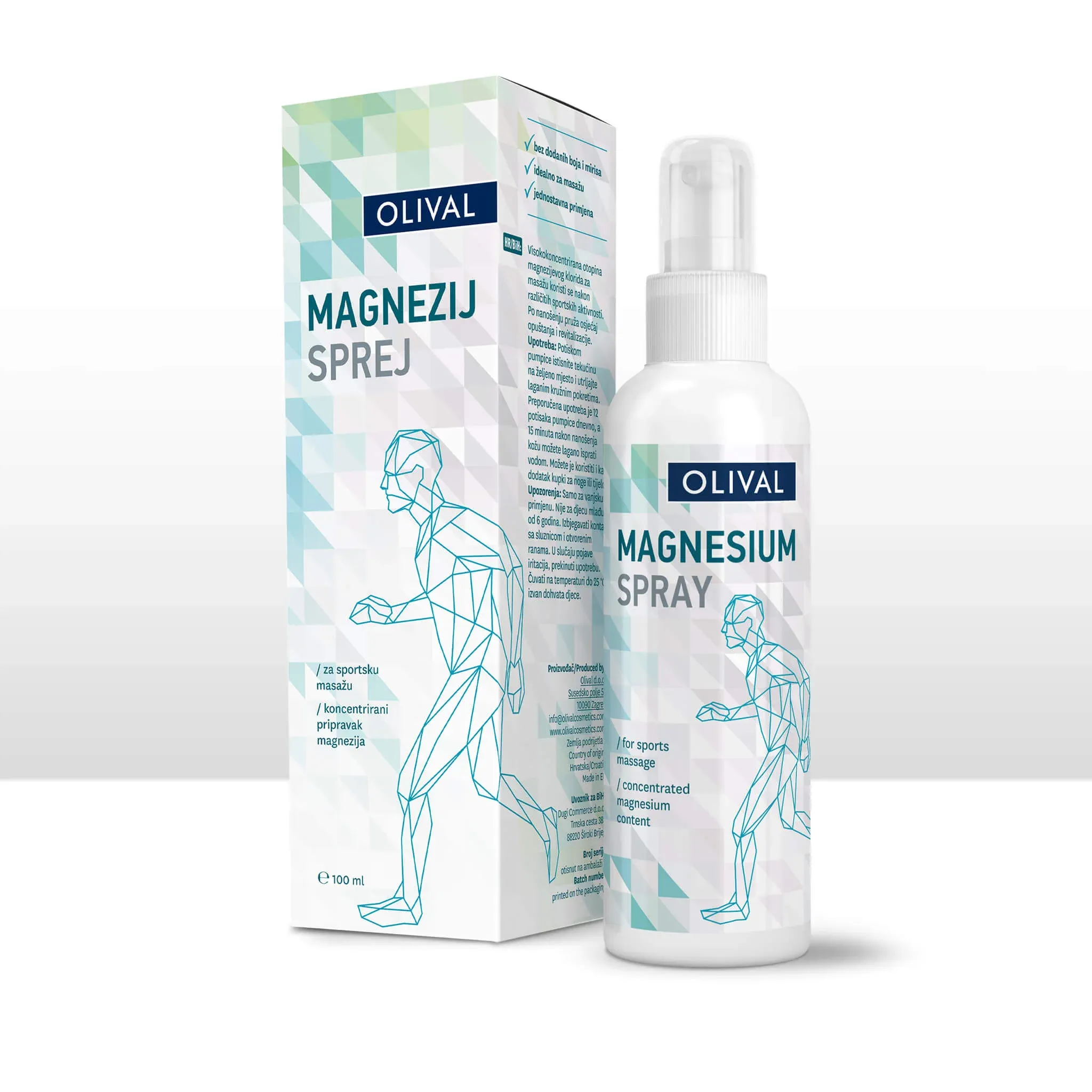 Olival Magnesium Spray, 100 ml - Robbans Vassa Tillskott