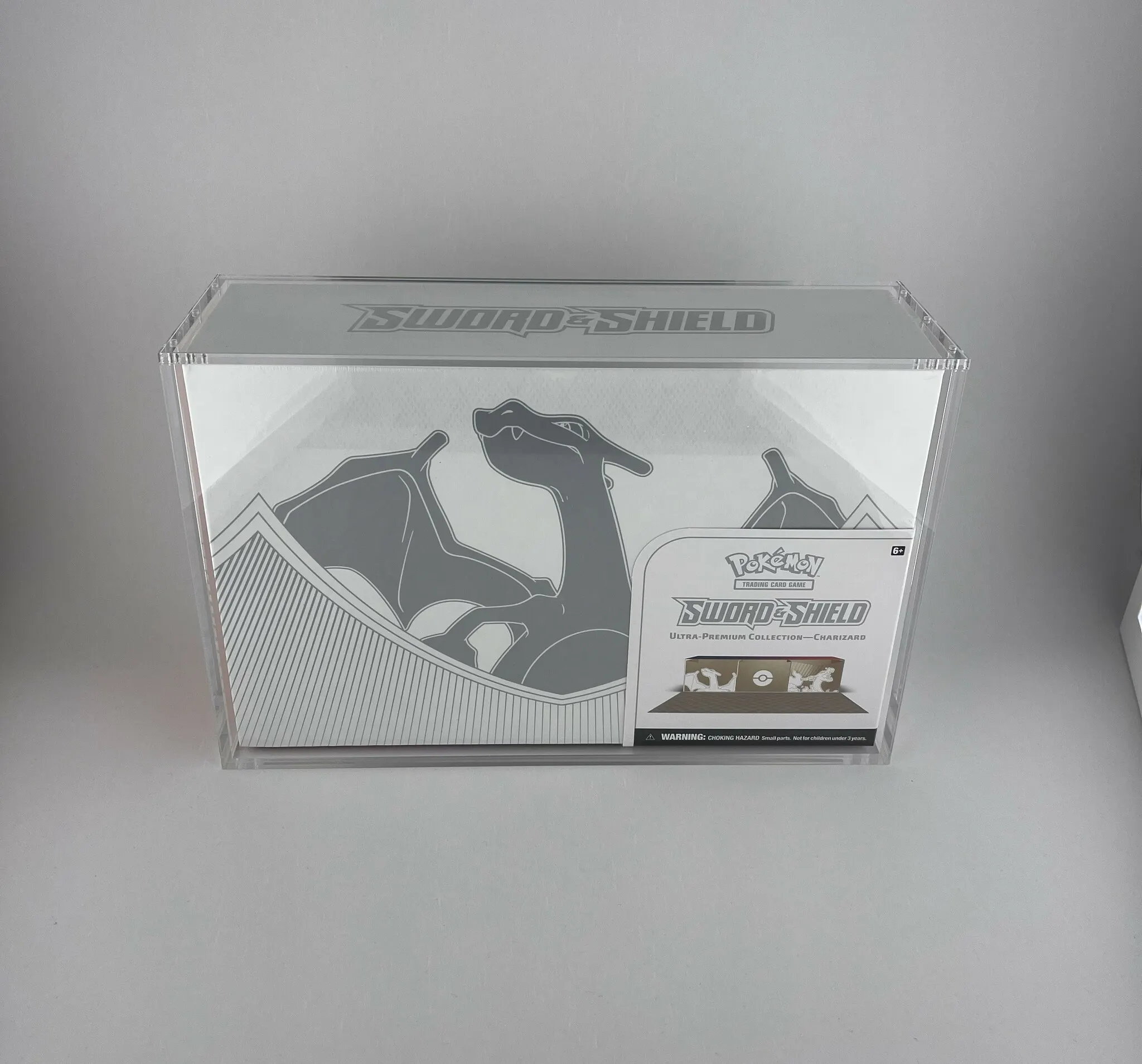 Akrylbox till Charizard UPC Swords & Shield - Tcg Tillbehör - Dina Tcg ...