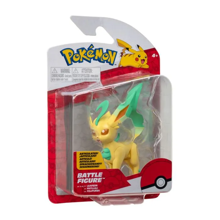 Pokemon Battle Figur - Leafeon - Alt av Spill